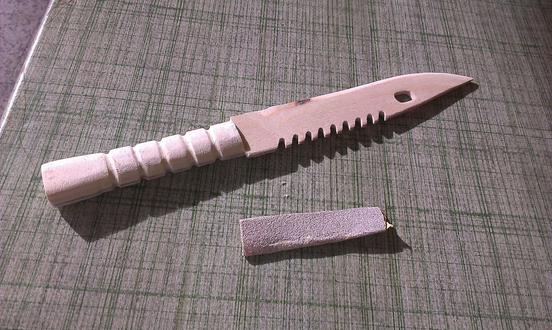 Wooden M9 Bayonet : 5 Steps - Instructables