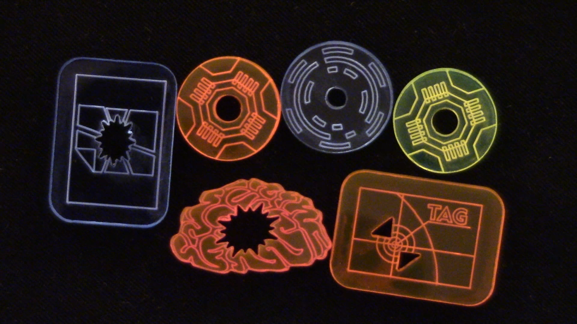 How to Design and Laser Cut Custom Game Tokens : 8 Steps (with Pictures ...