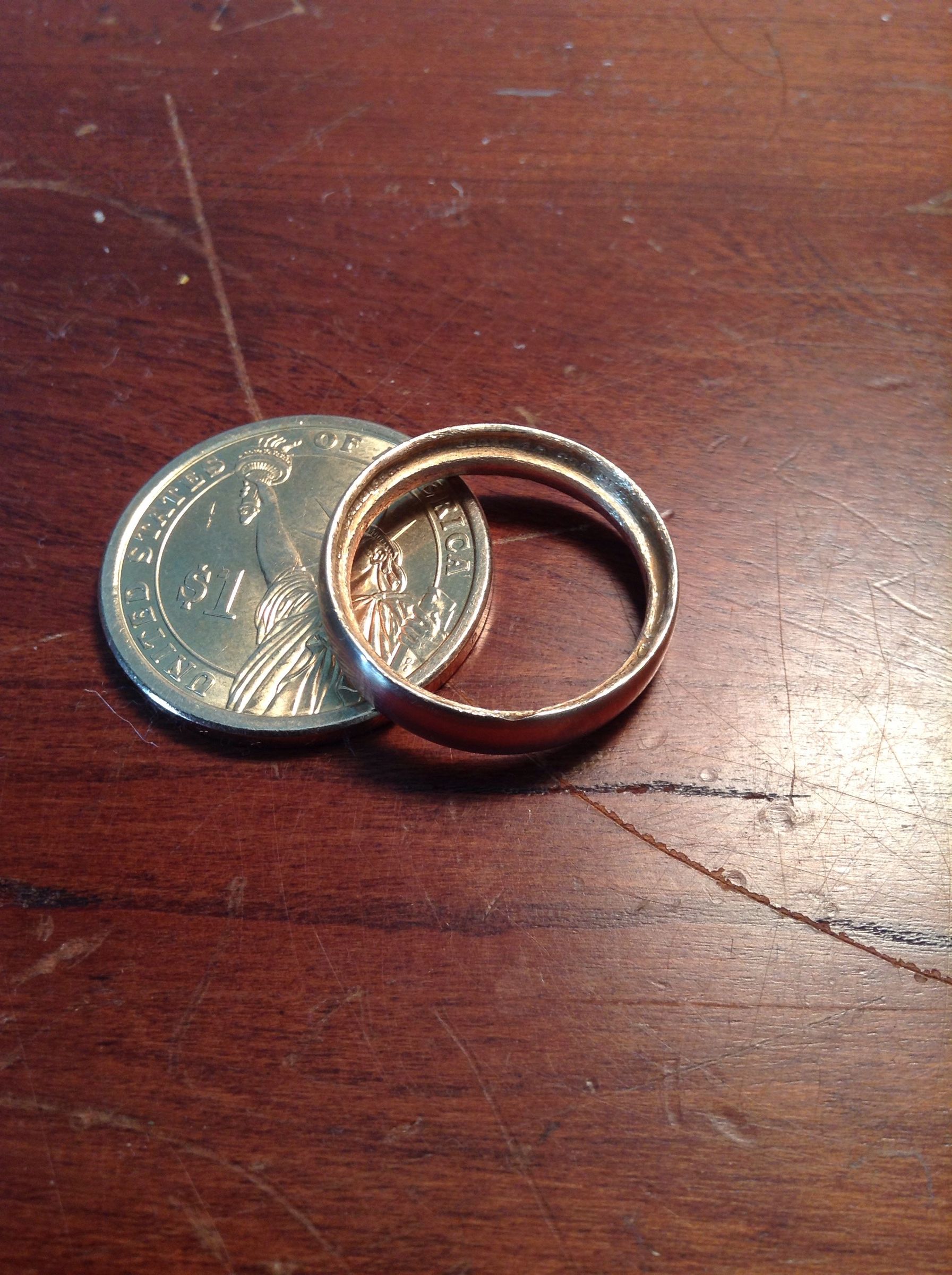 Golden Dollar Ring : 7 Steps (with Pictures) - Instructables