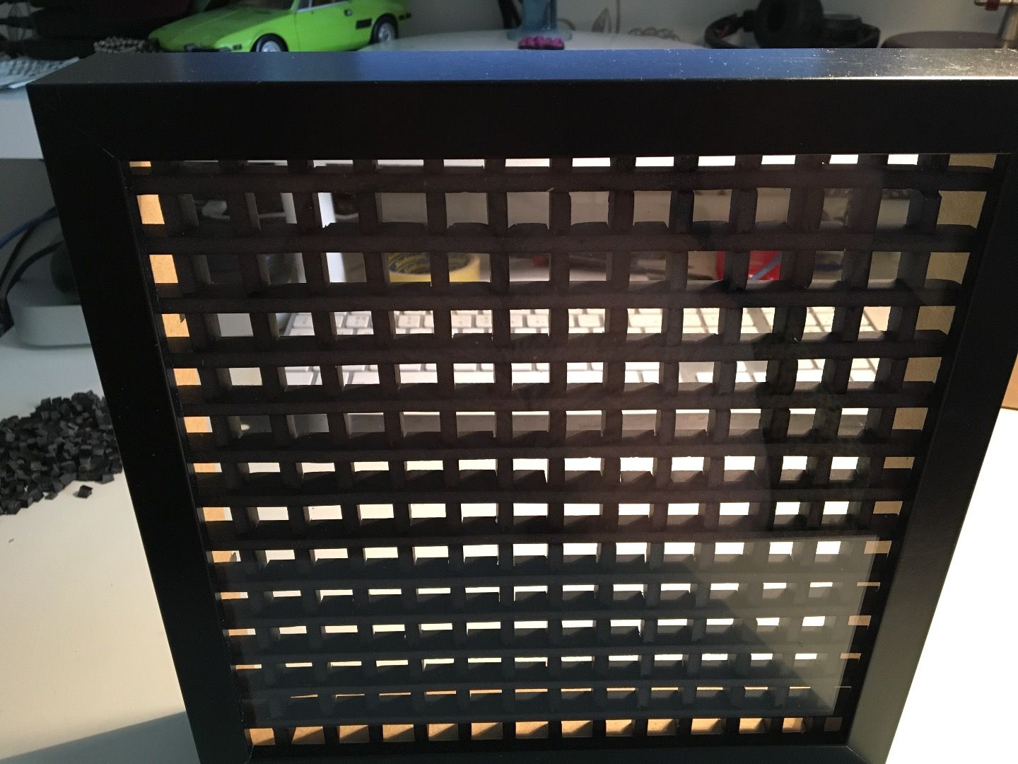 IKEA Ribba Word Clock : 9 Steps - Instructables