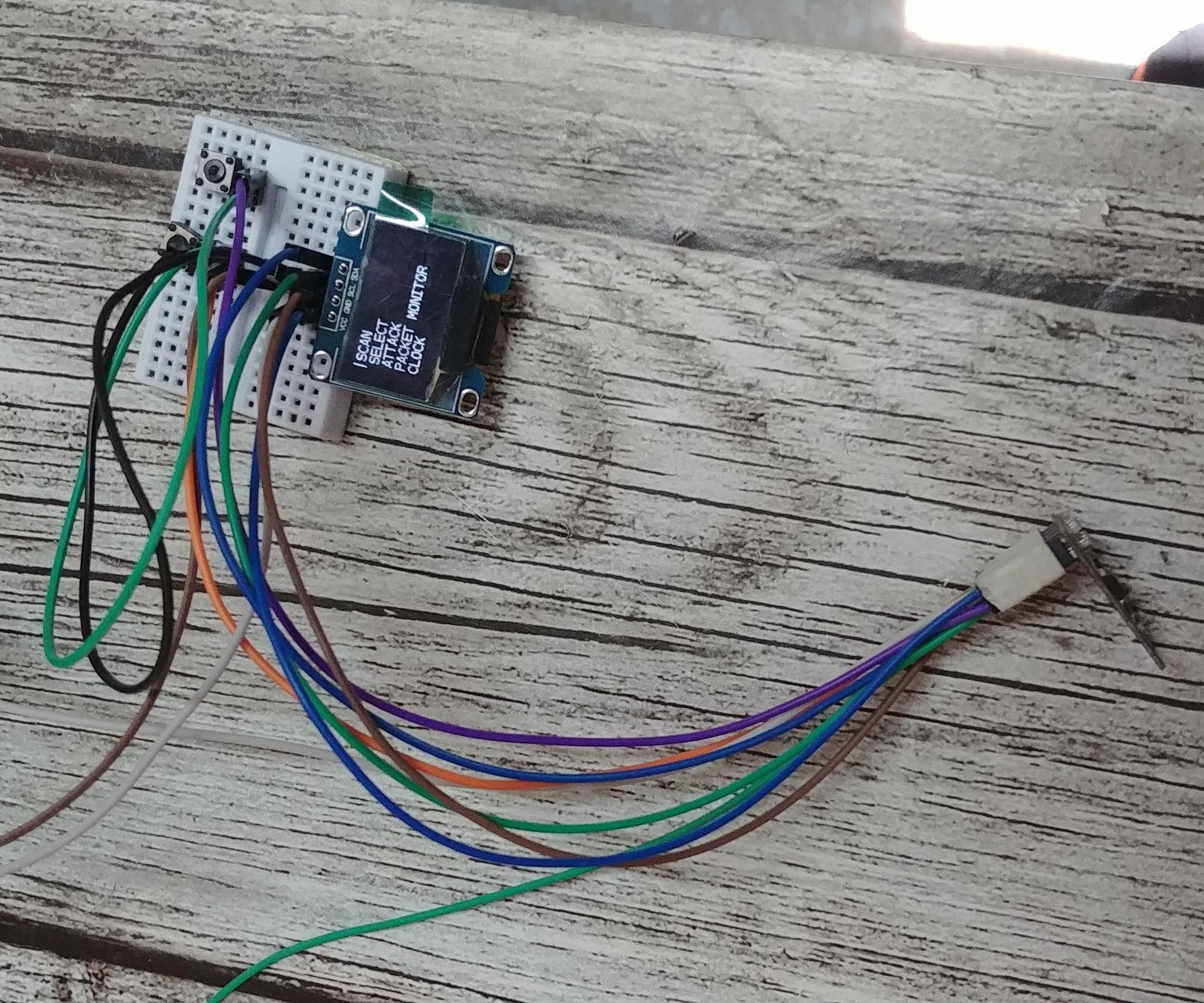 Diy Esp01 Wifi Deauther With Screen : 5 Steps - Instructables