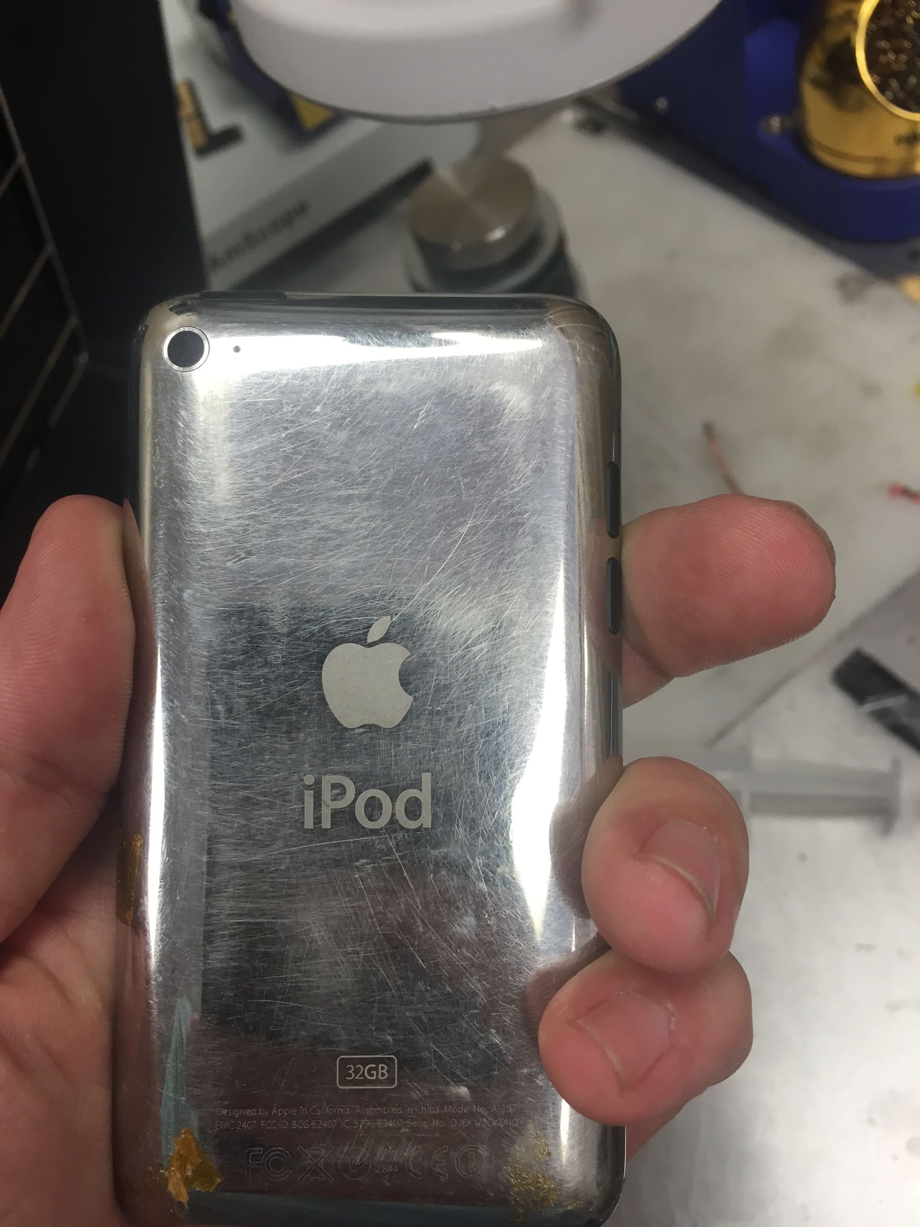 IPod Touch 4th Gen Charge Port : 4 Steps - Instructables