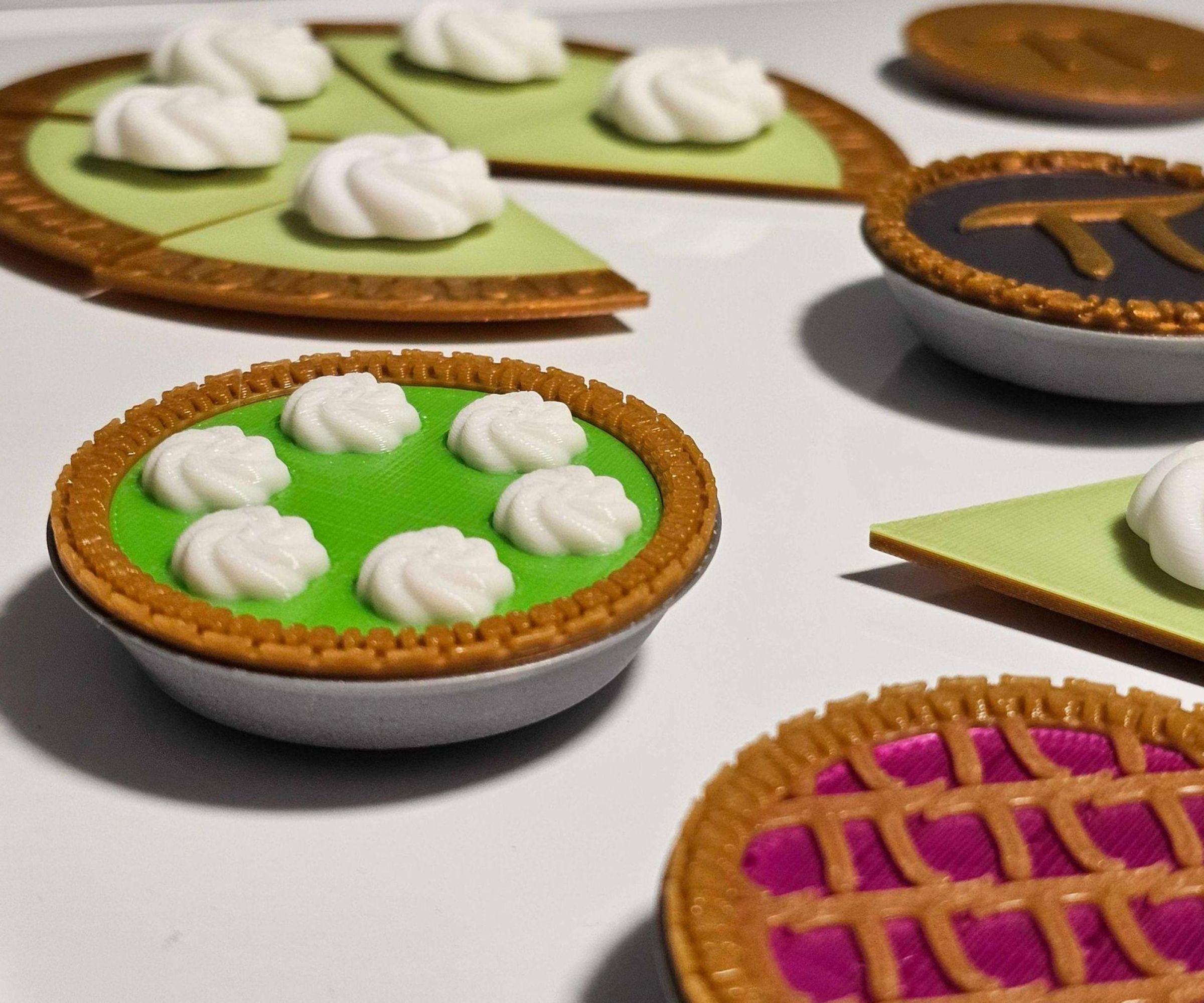 3D Printed Pi-themed Pie Magnets | Celebrate Pi Day! : 5 Steps (with ...
