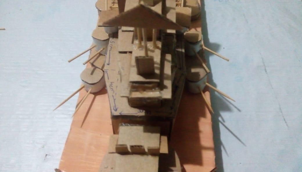 Cardboard Model Battleship:HMS Prince of Wales : 19 Steps - Instructables