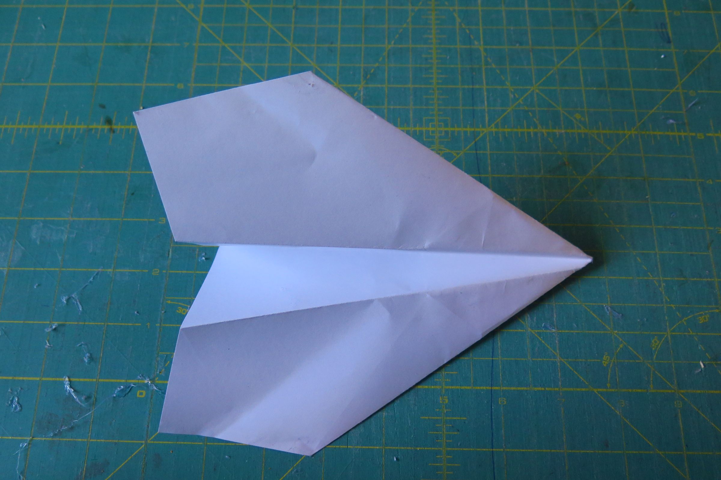 Contest Winning Paper Airplane : 9 Steps - Instructables