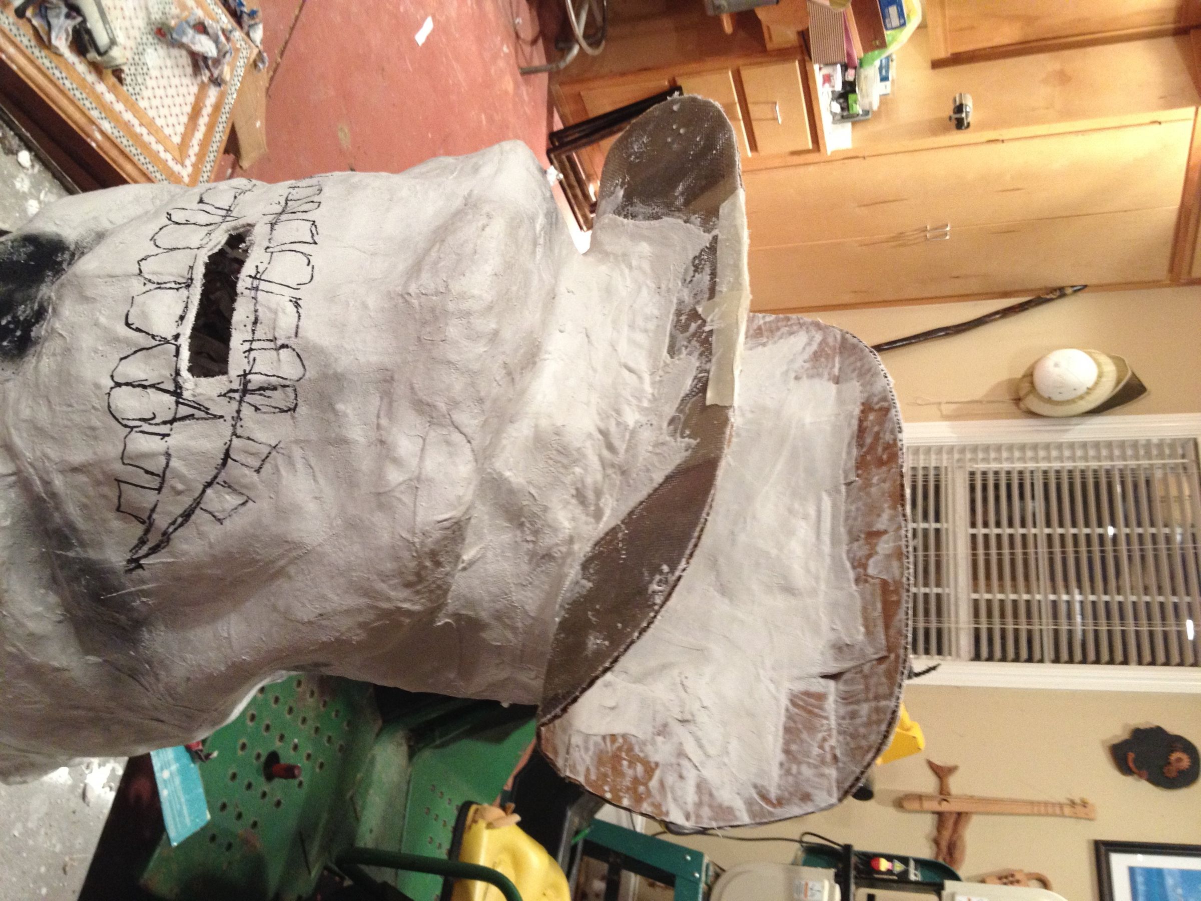 Giant Halloween Skull Mask : 8 Steps (with Pictures) - Instructables