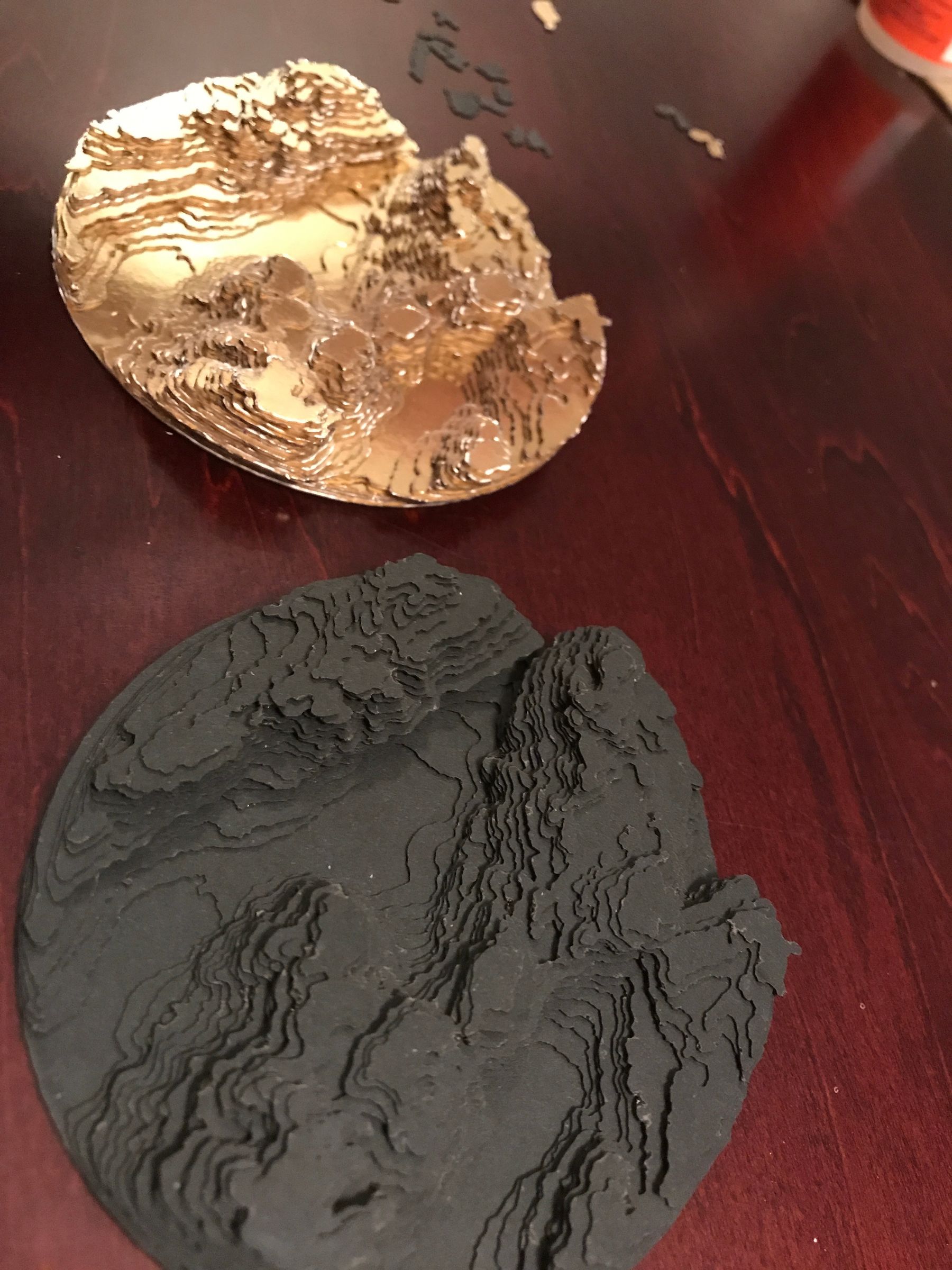 Layered Topographic Coasters : 8 Steps (with Pictures) - Instructables