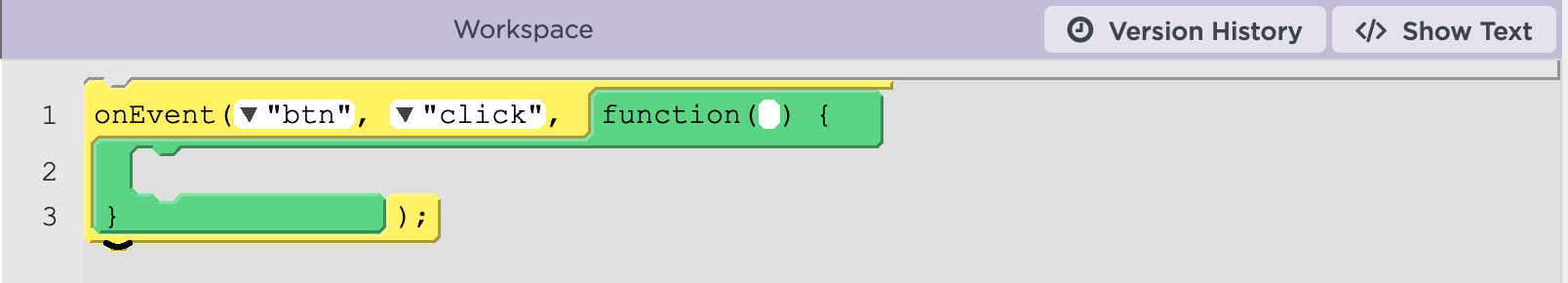 Code.org Block Code Tutorial - Switch From Screens With a Button : 20 ...