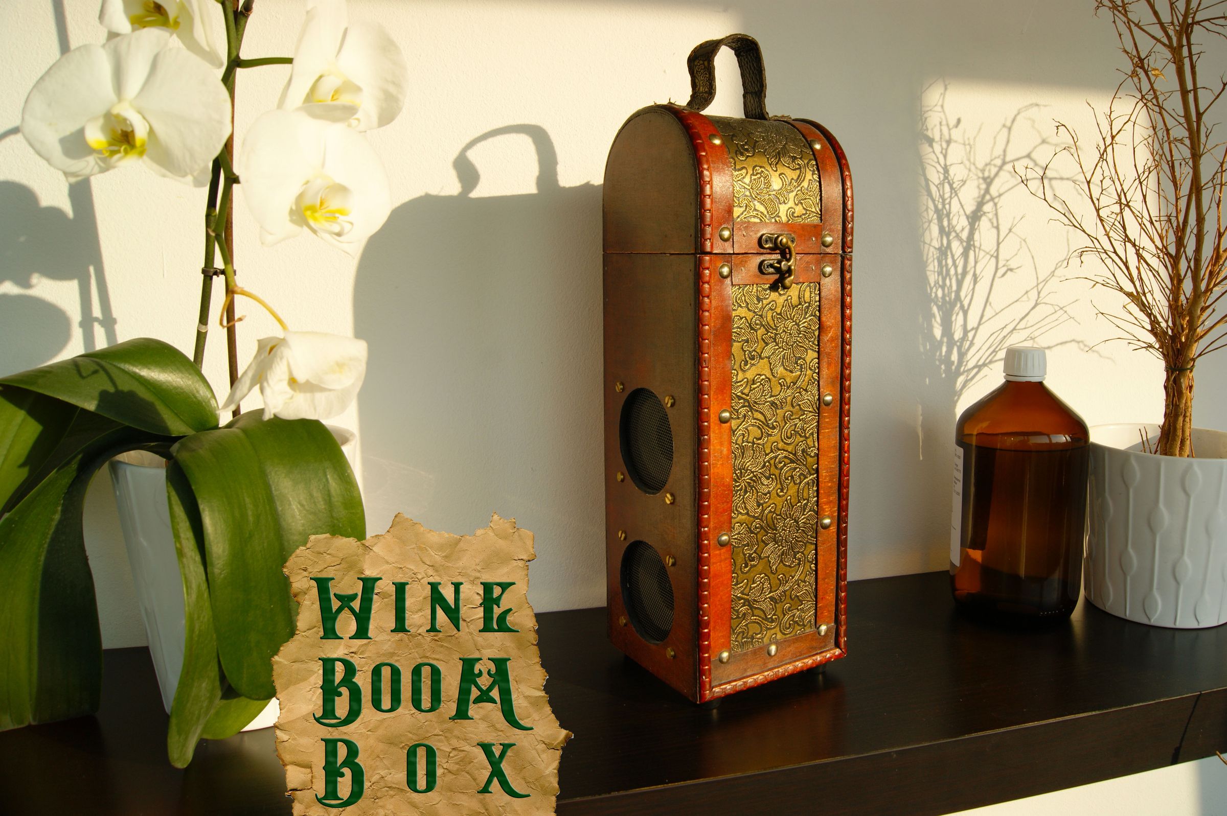 Steampunk Wine-Boom-Box : 9 Steps (with Pictures) - Instructables