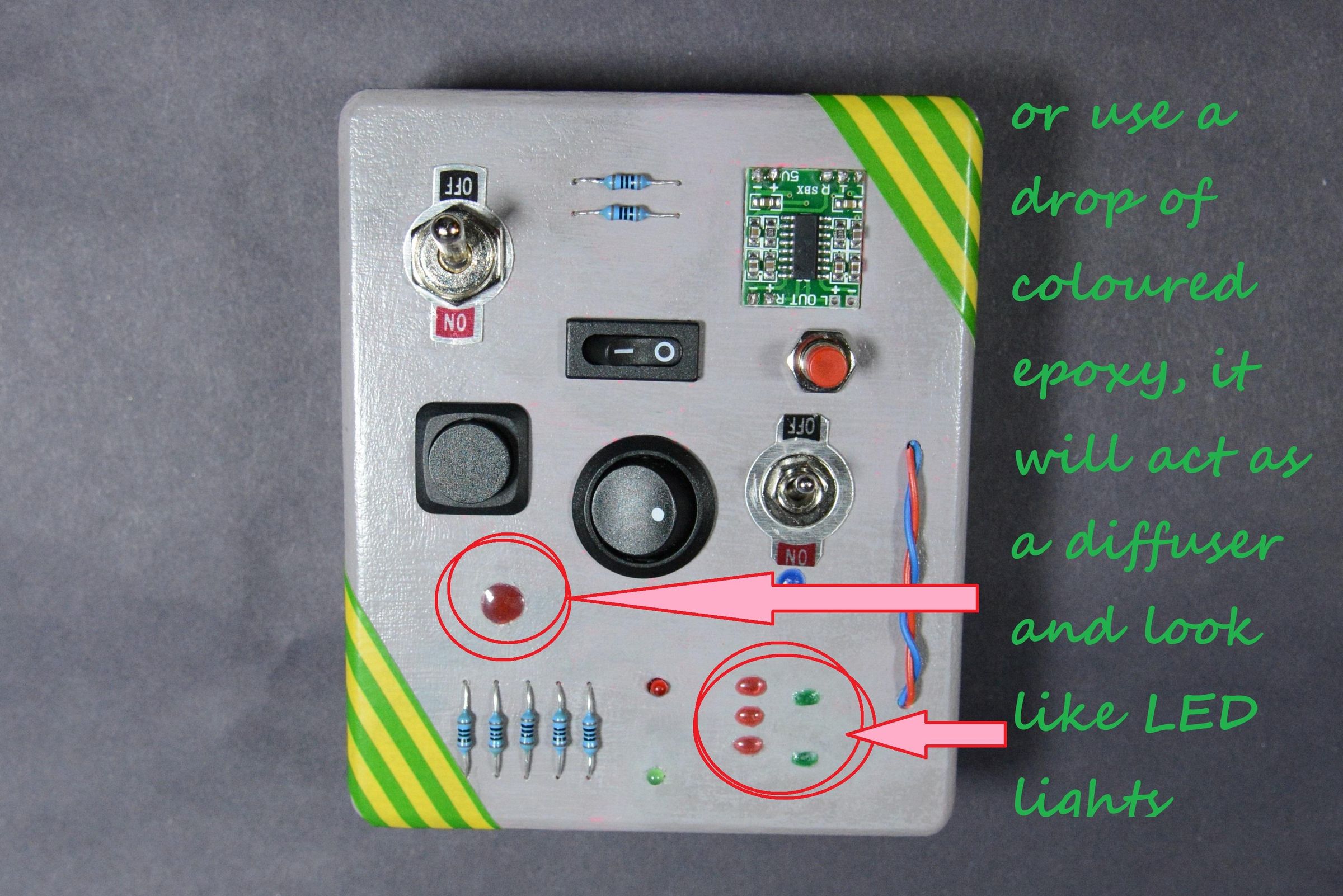 Fidget / Sensory Board With Switches for People Addicted to Clicking ...
