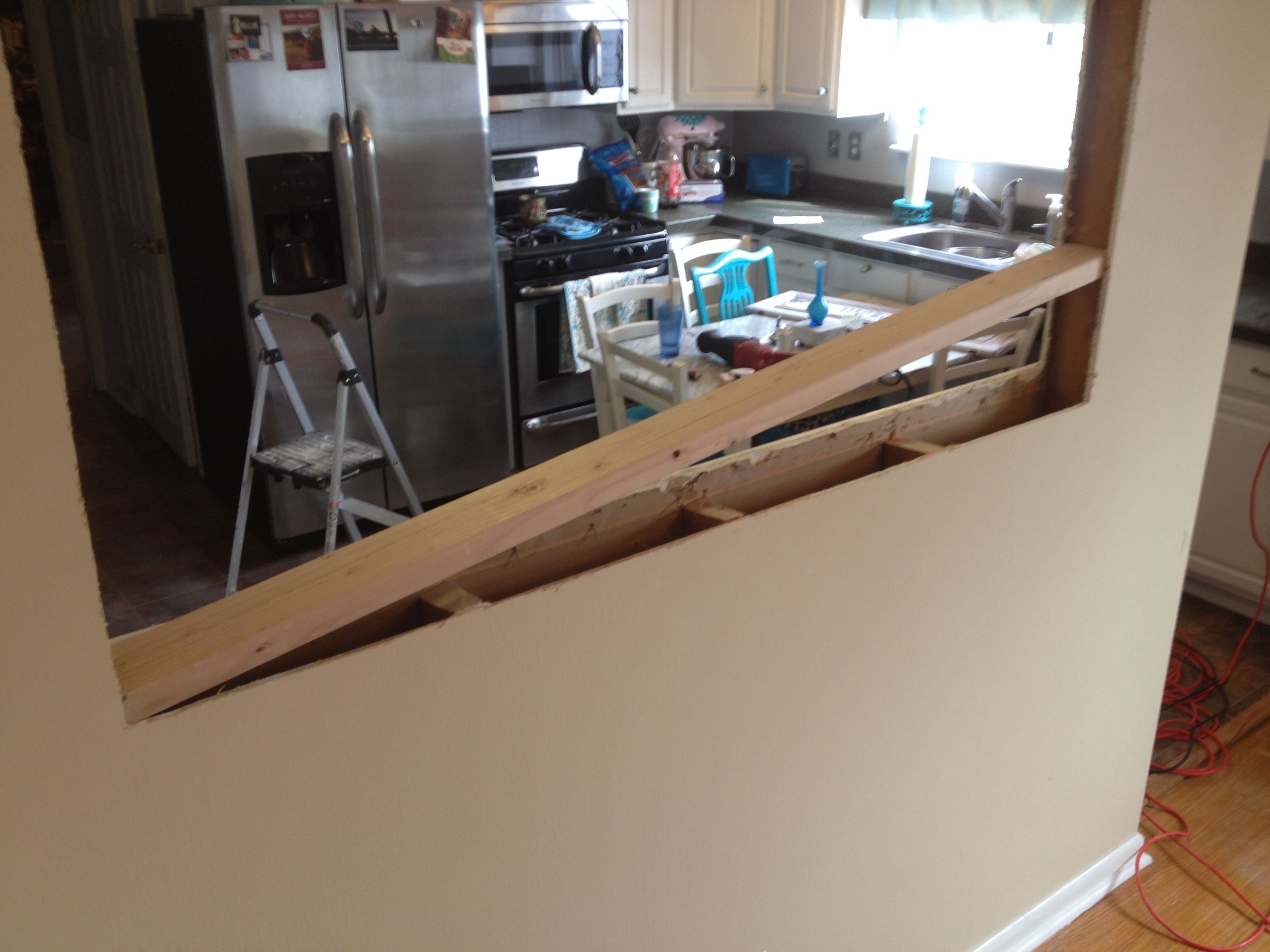 Kitchen Wall Pass Through : 9 Steps (with Pictures) - Instructables