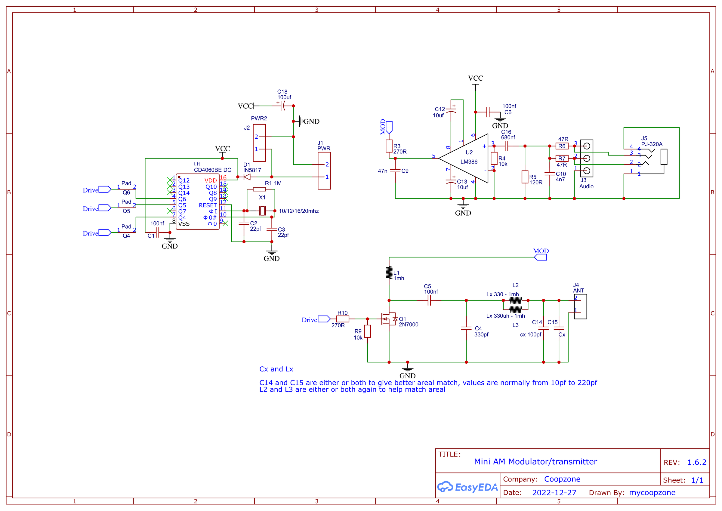AM Radio Modulator / Short Range Transmitter V2 : 6 Steps - Instructables
