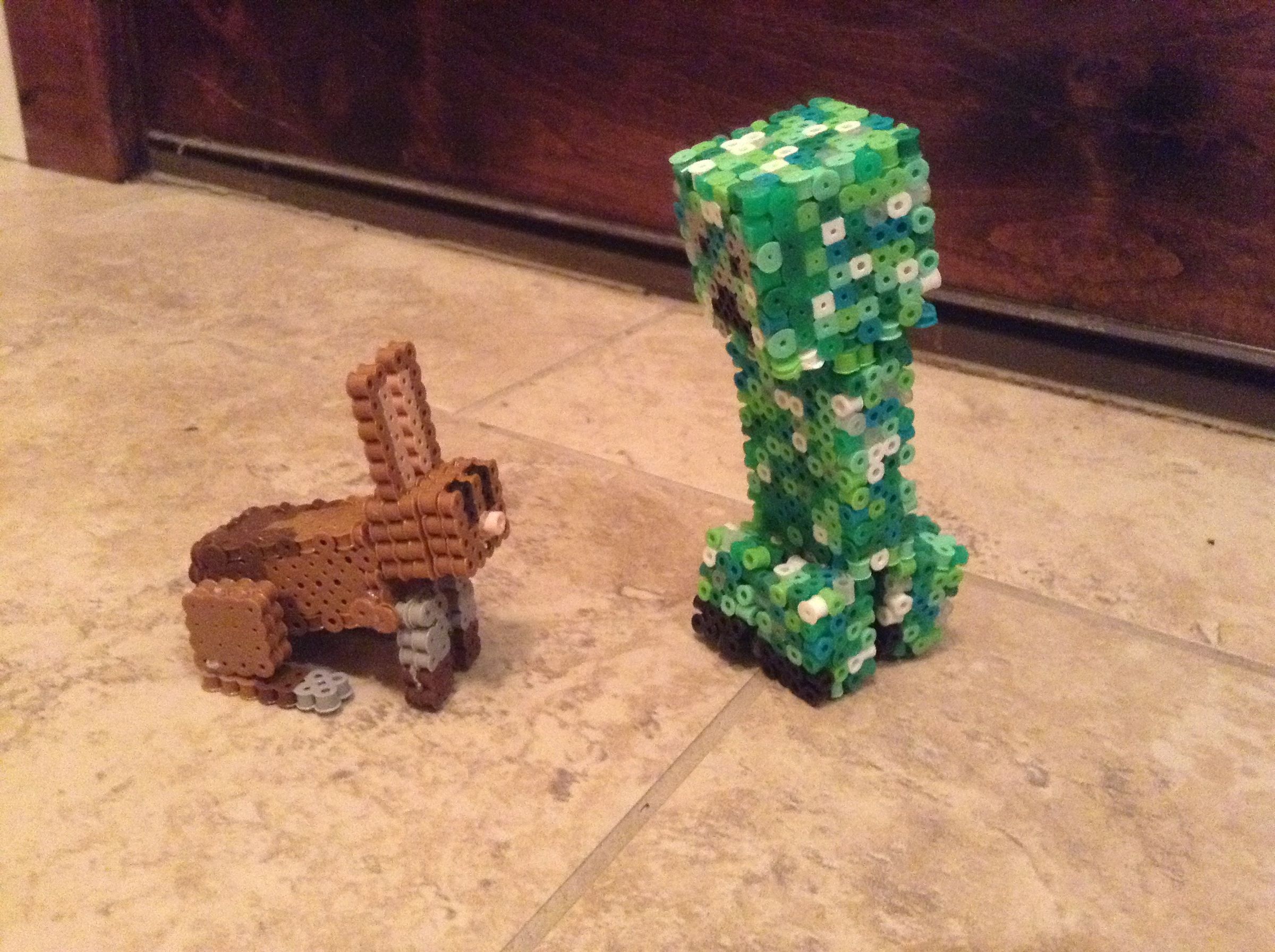 Minecraft Perler Bead Rabbit : 7 Steps - Instructables