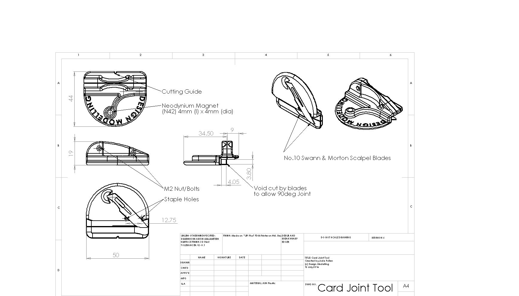 Card Rabbet Tool : 10 Steps (with Pictures) - Instructables