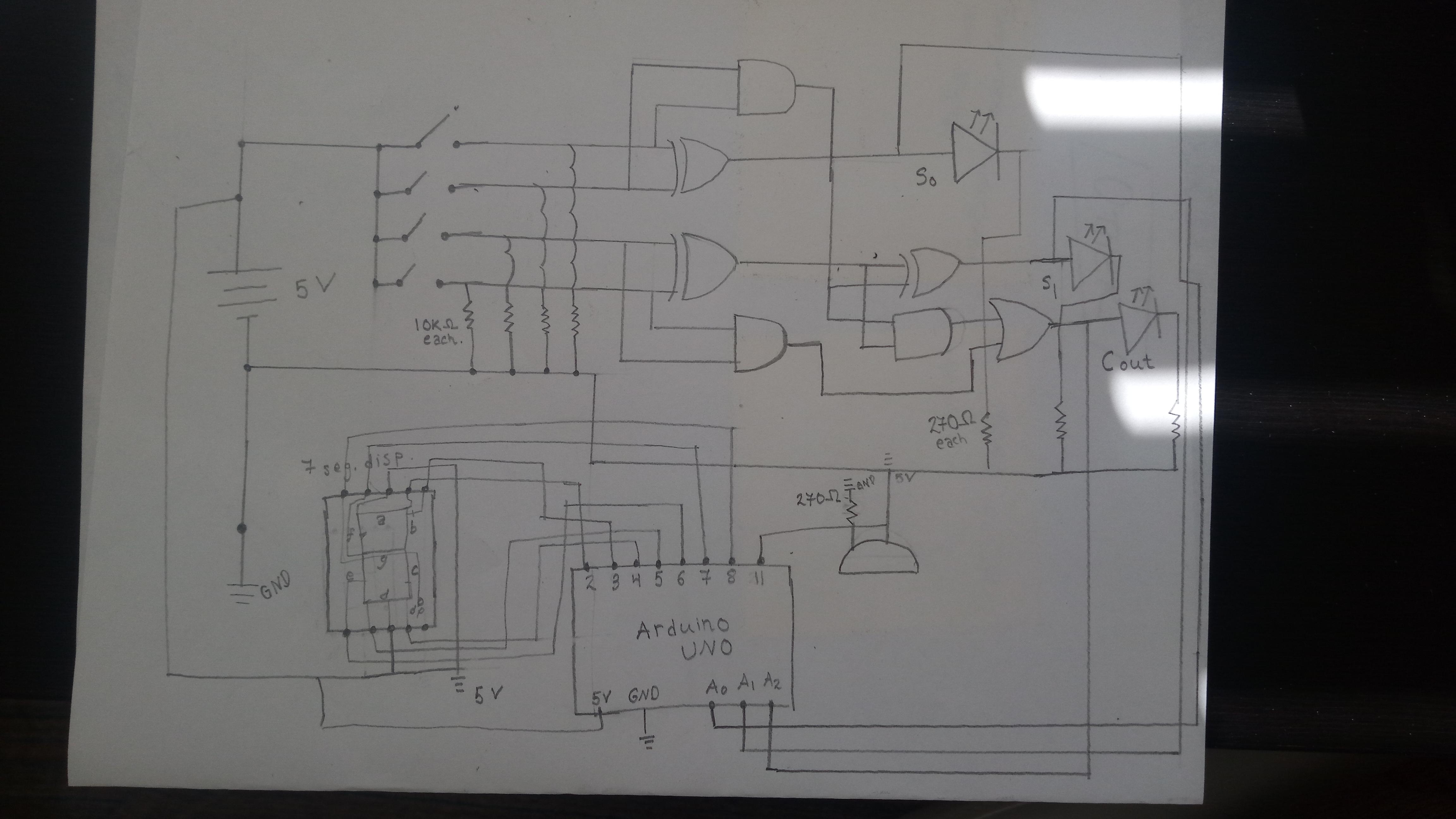 2 Bit Adder Binary and Decimal Calculator : 14 Steps (with Pictures ...