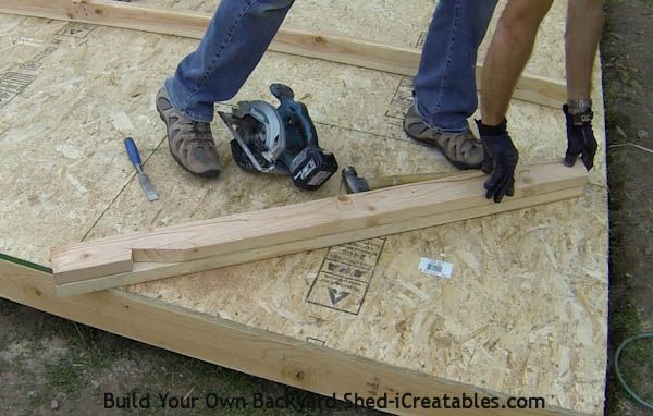 How to Build Shed Roof Rafters : 5 Steps - Instructables