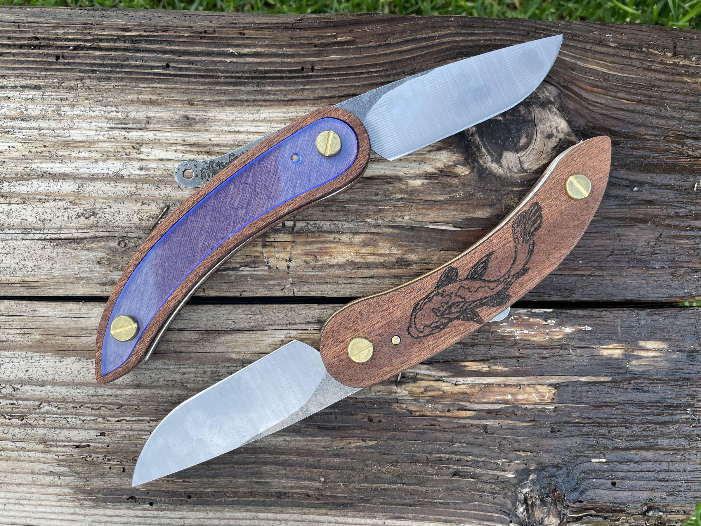 Pocket Knife Handle (using Laser Cutter) and the Svörd Peasant Knife ...