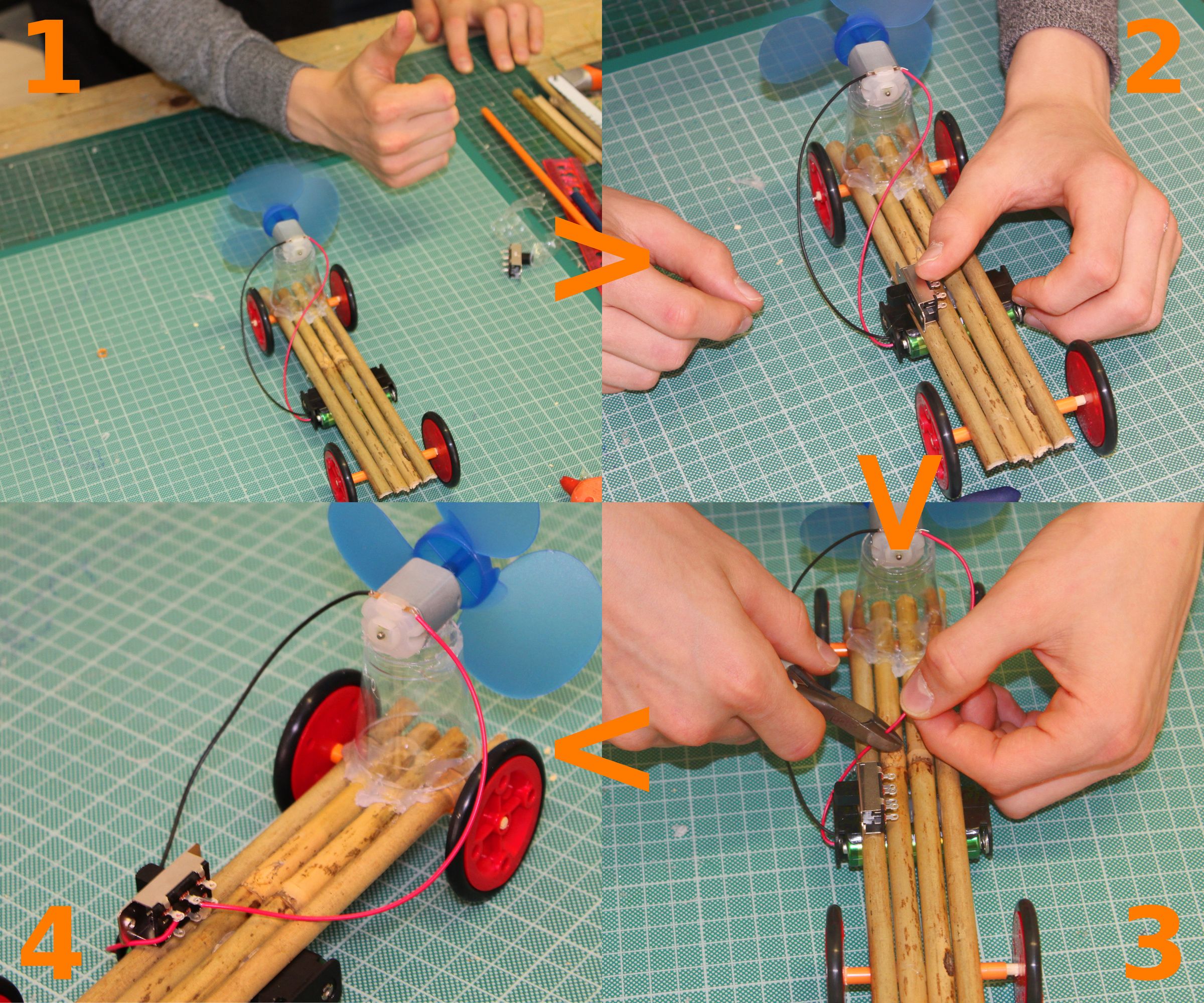 LET'S MAKE PROPELLER POWERED CARS! : 7 Steps (with Pictures ...