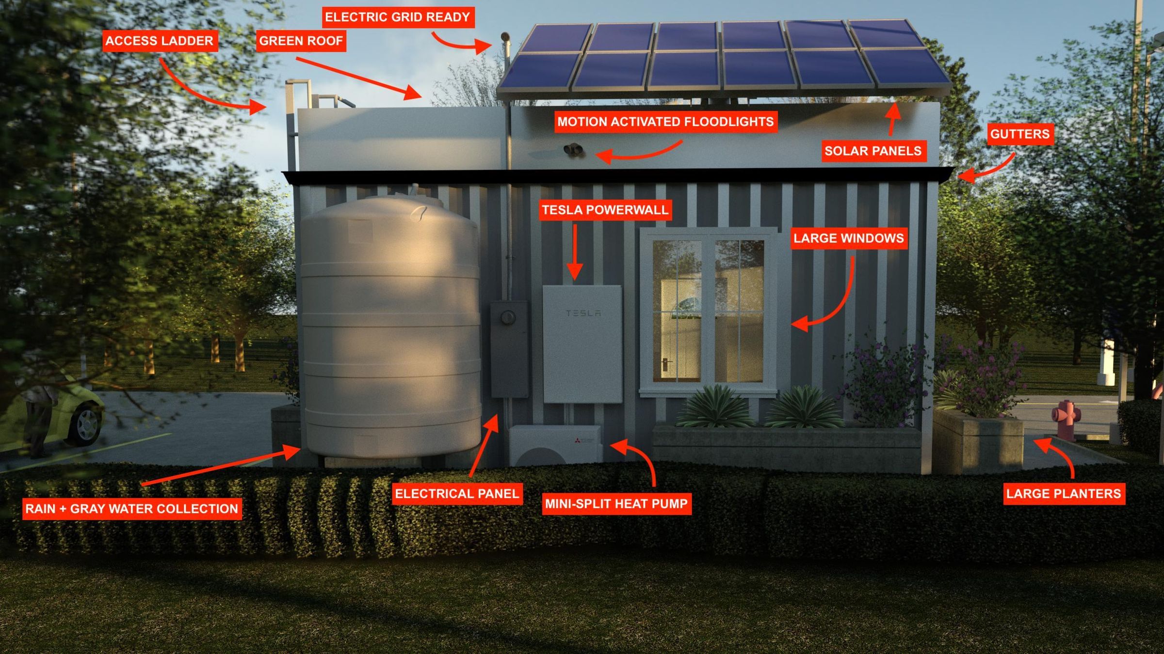 Respite: Modular Inexpensive Container Housing : 27 Steps - Instructables