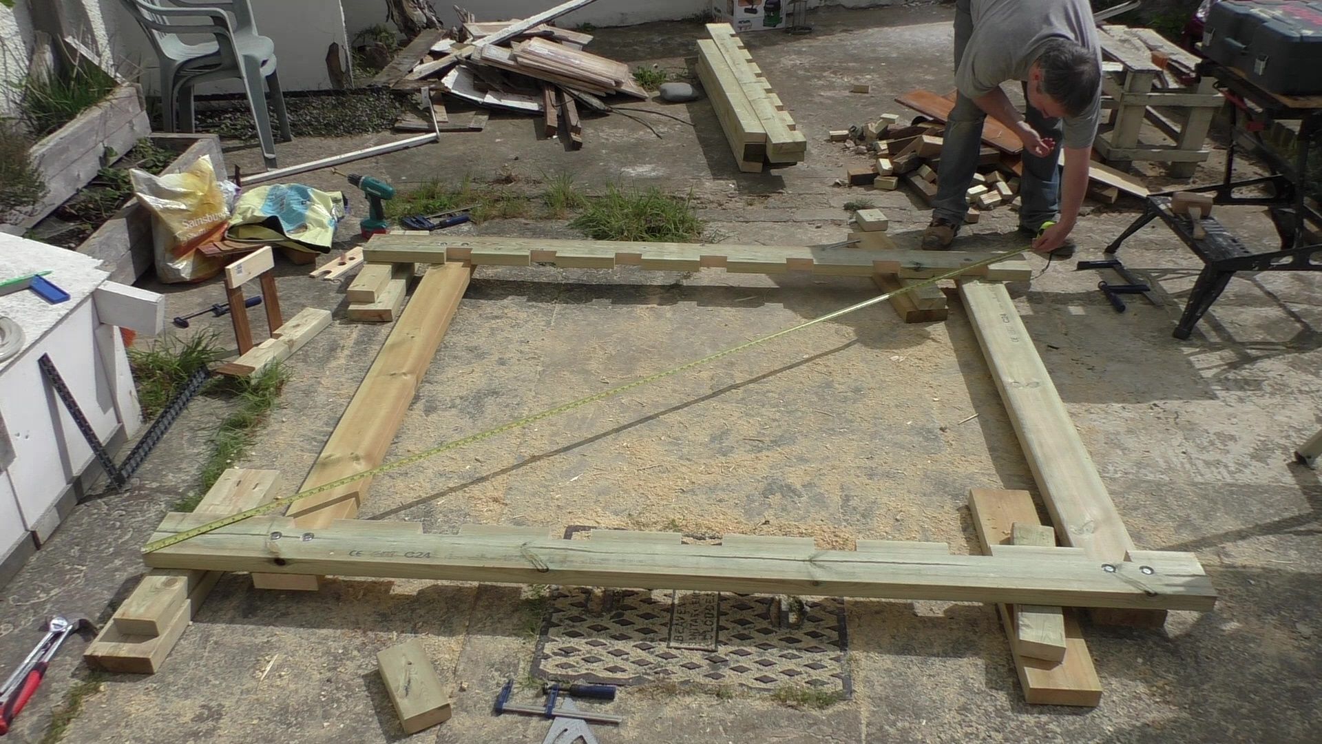 Wooden Scaffolding Tower : 11 Steps (with Pictures) - Instructables