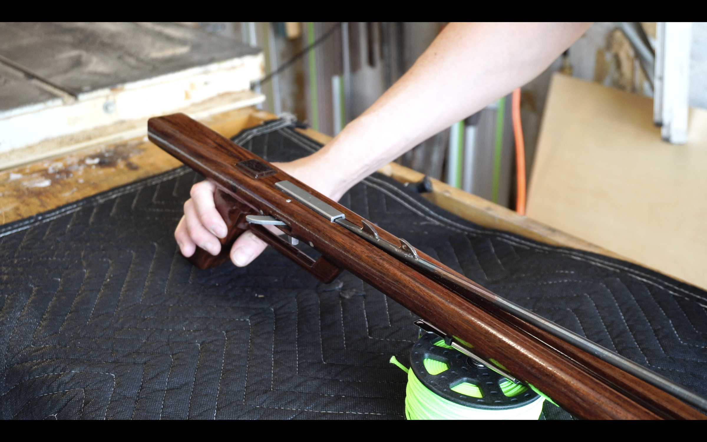 Open Track Wooden Spearfishing Gun : 7 Steps - Instructables