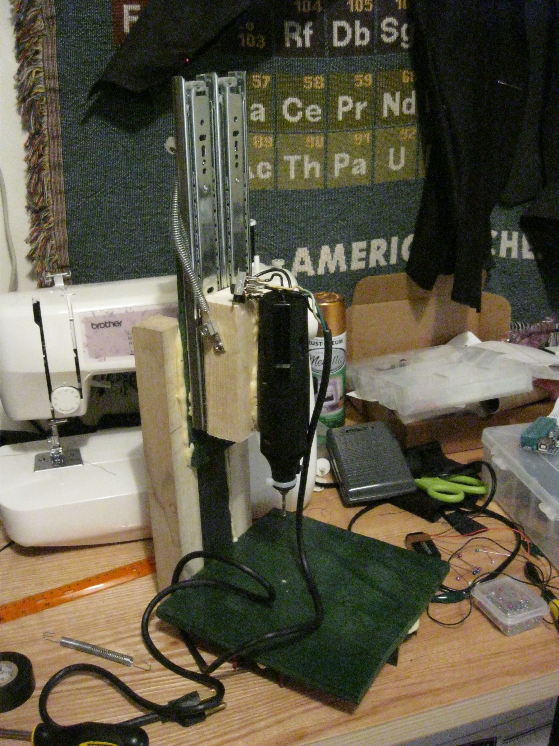 Easy Drill Press : 7 Steps (with Pictures) - Instructables