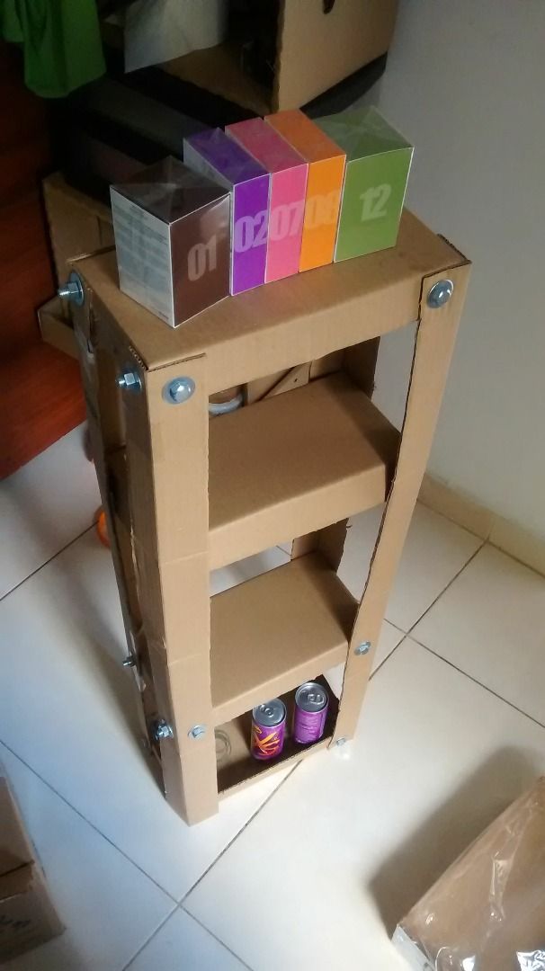 Easy Cardboard Shelves : 3 Steps - Instructables