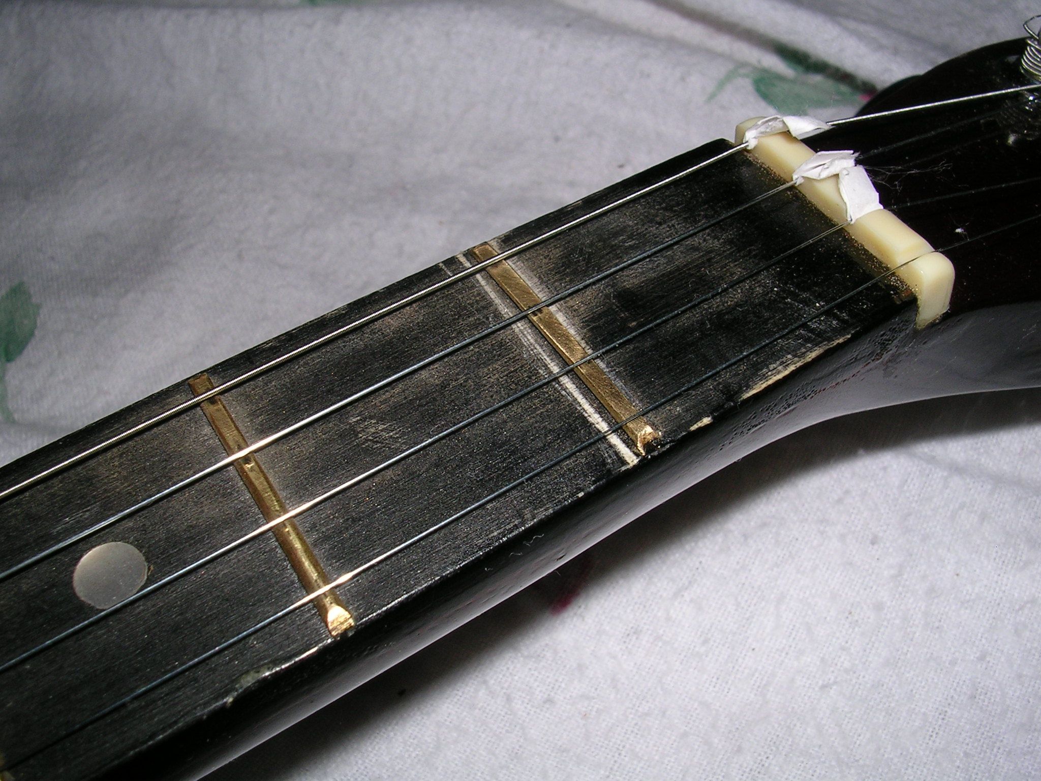 Home Made 5 String Banjo, Low Budget Built From Parts and Some Scrap ...