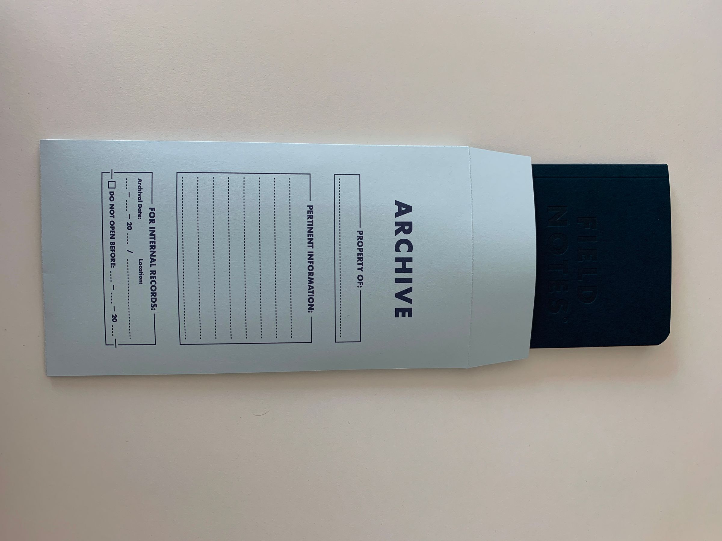 Field Notes Archival Envelopes : 7 Steps (with Pictures) - Instructables