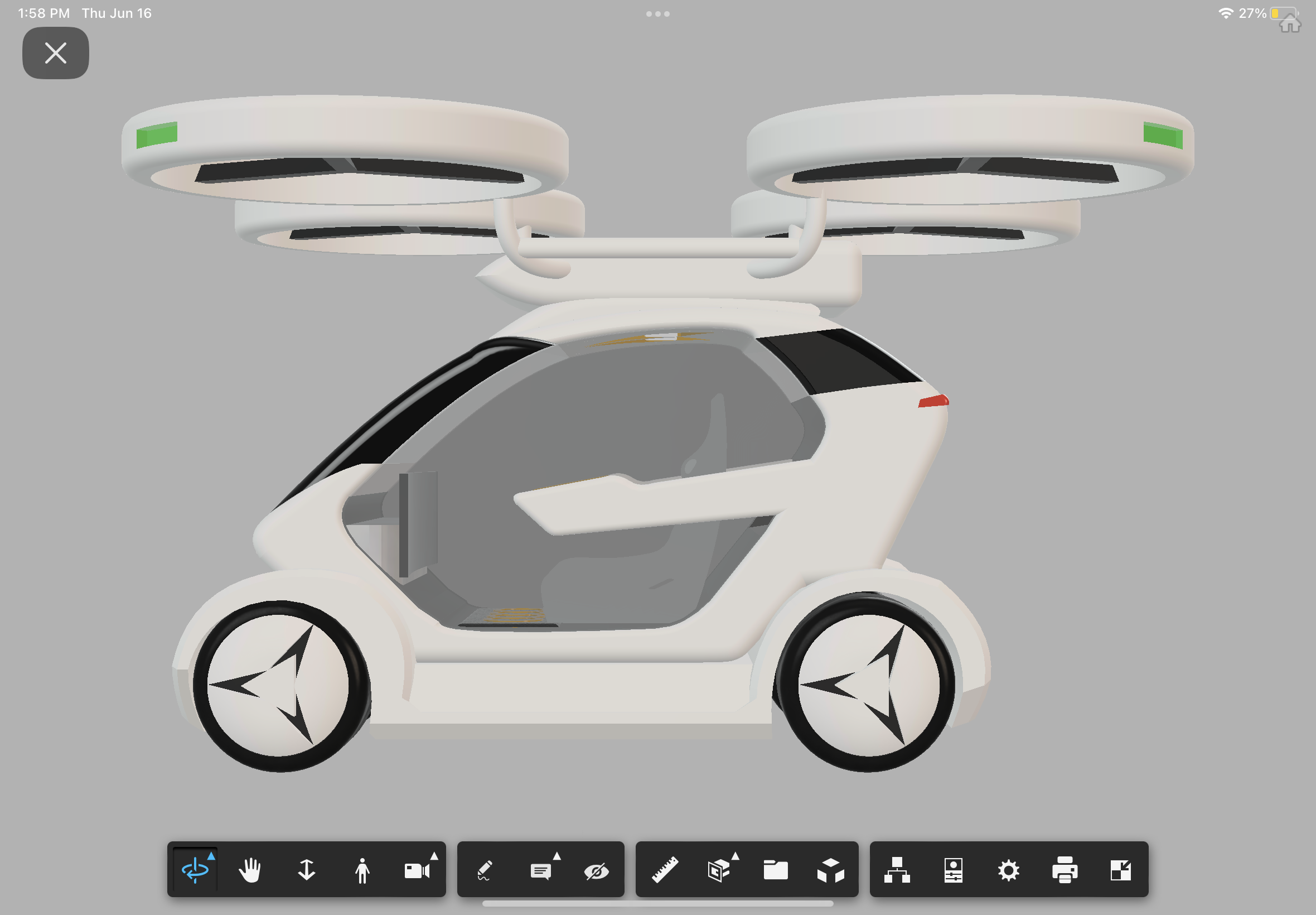 Creating a Flying Car Using 3D Designing! (TinkerCad and Fusion 360 ...