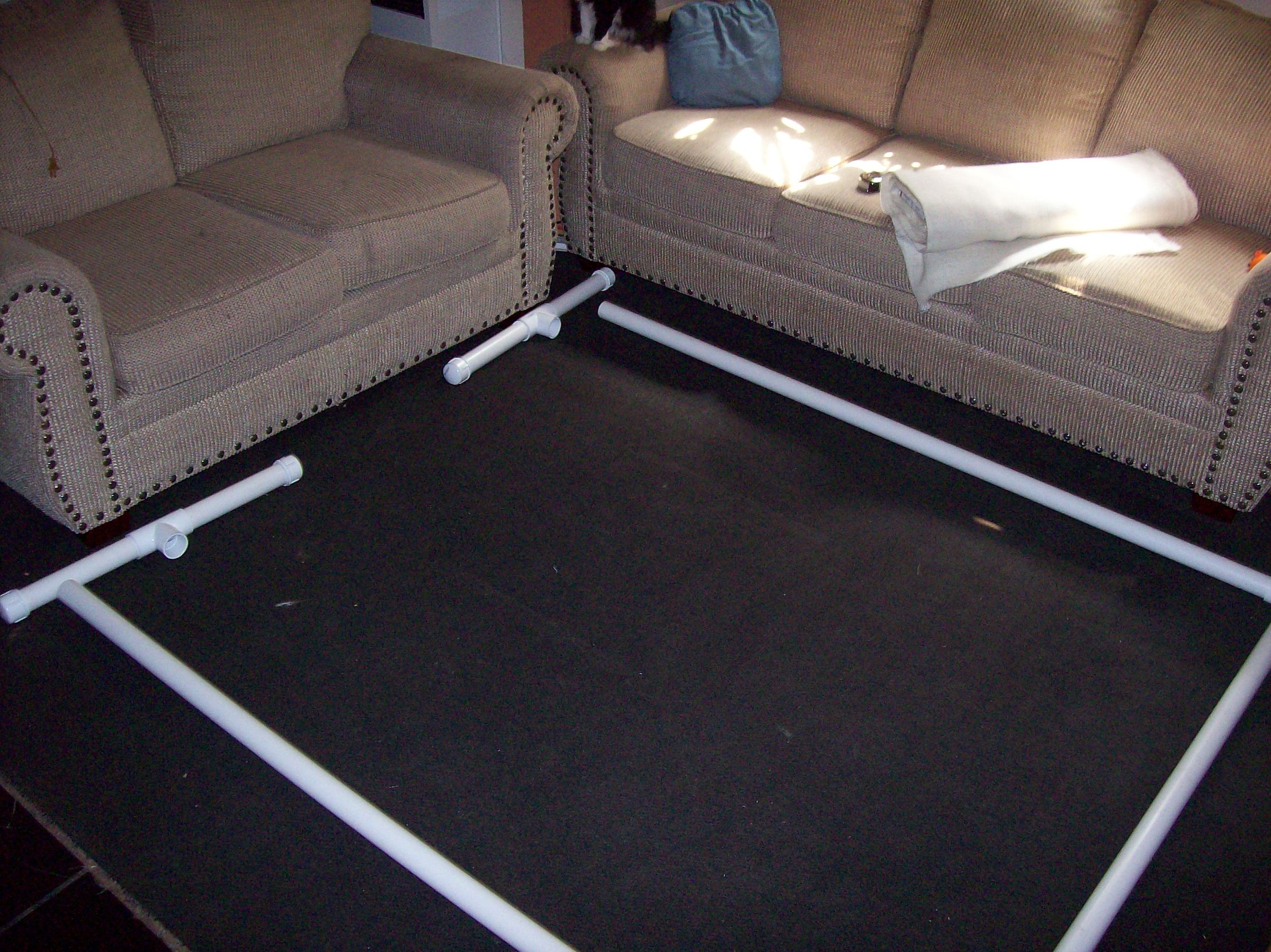 PVC Room Divider (Cheap and Easy!) : 7 Steps (with Pictures ...