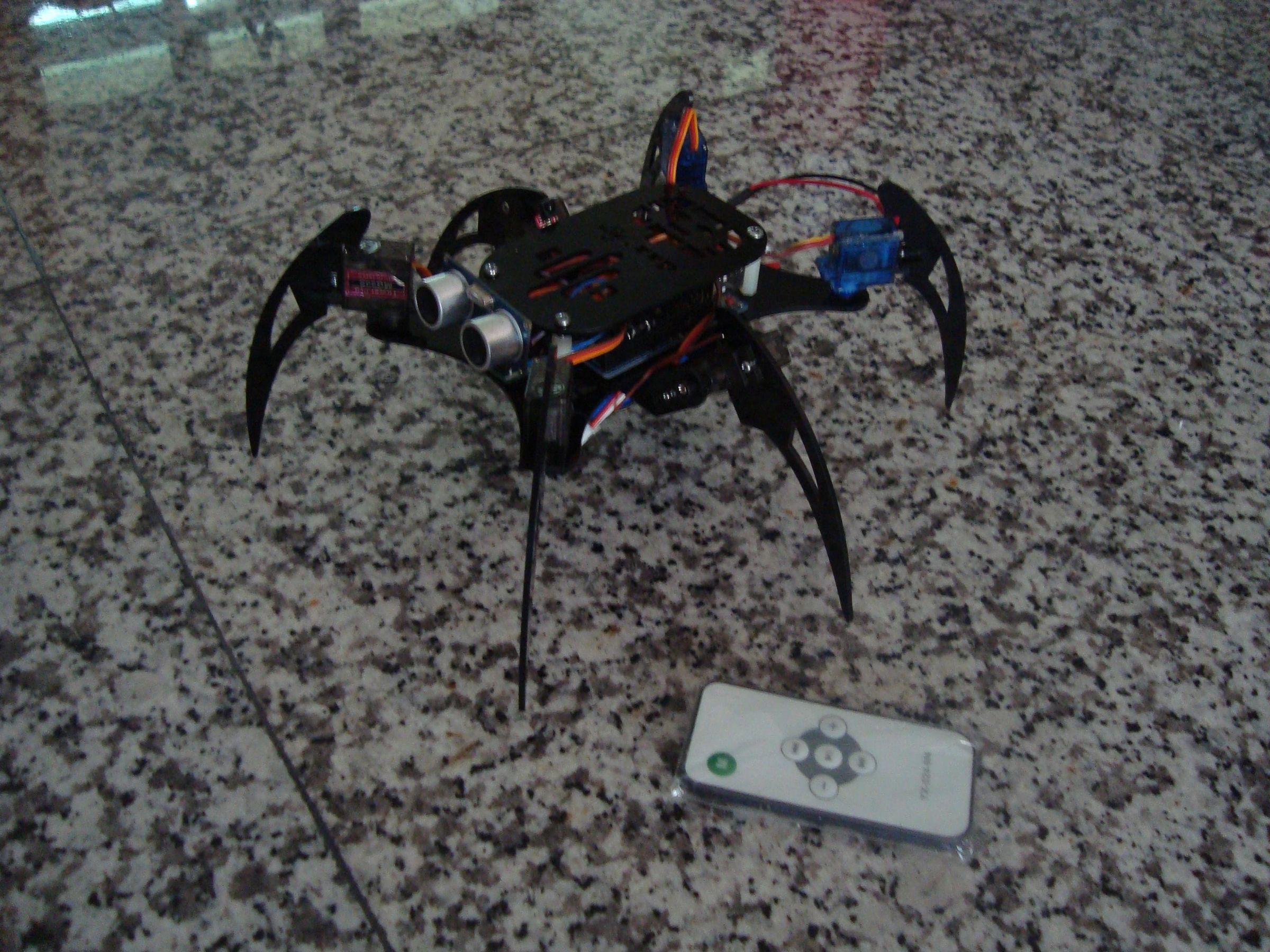 Simple HexaBot With IR Remote TV or MP3 : 6 Steps (with Pictures ...