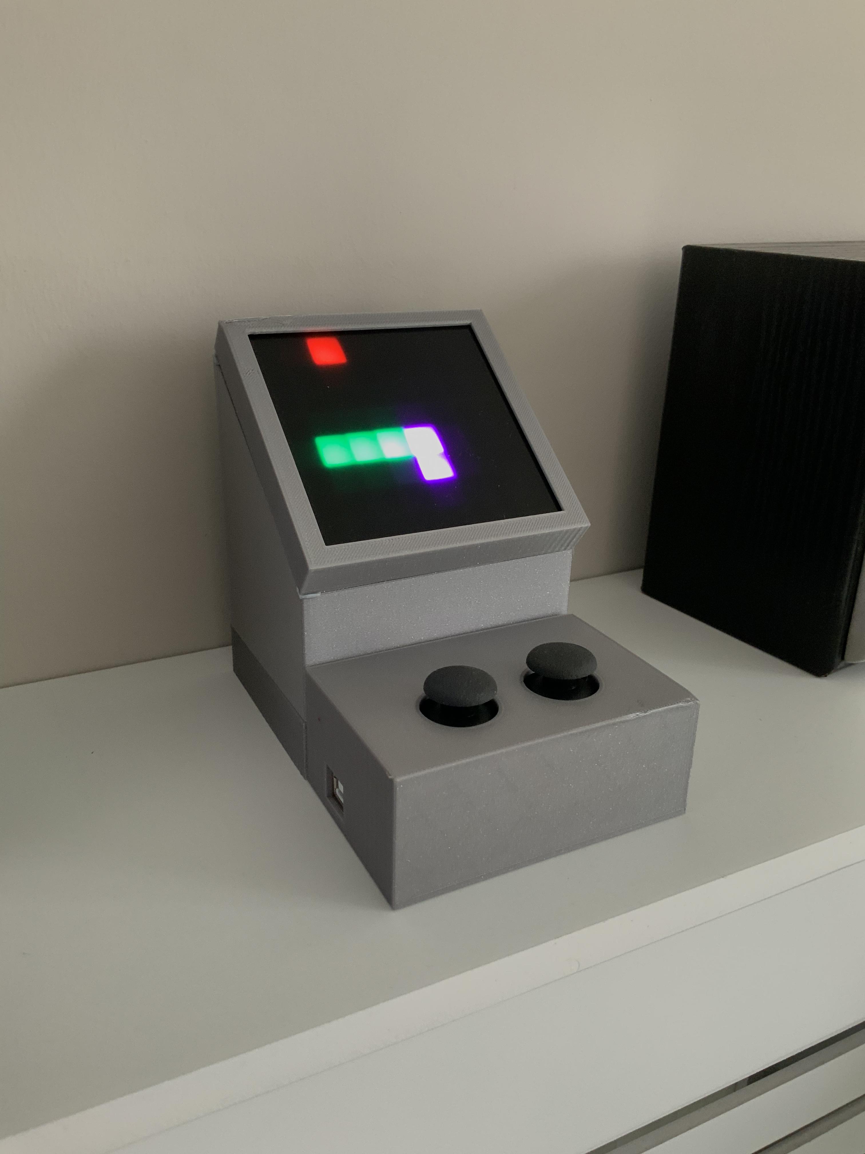 Complete Arduino-based 3D-printed Battery-powered Mini Retro Arcade ...