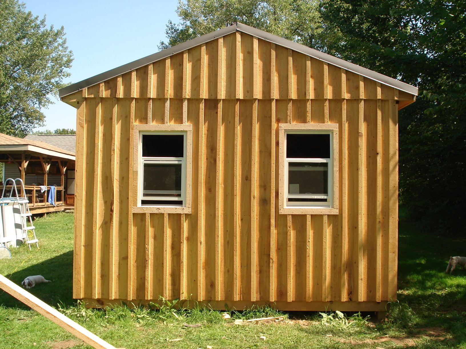 How to Build a 12x20 Cabin on a Budget : 15 Steps (with Pictures ...