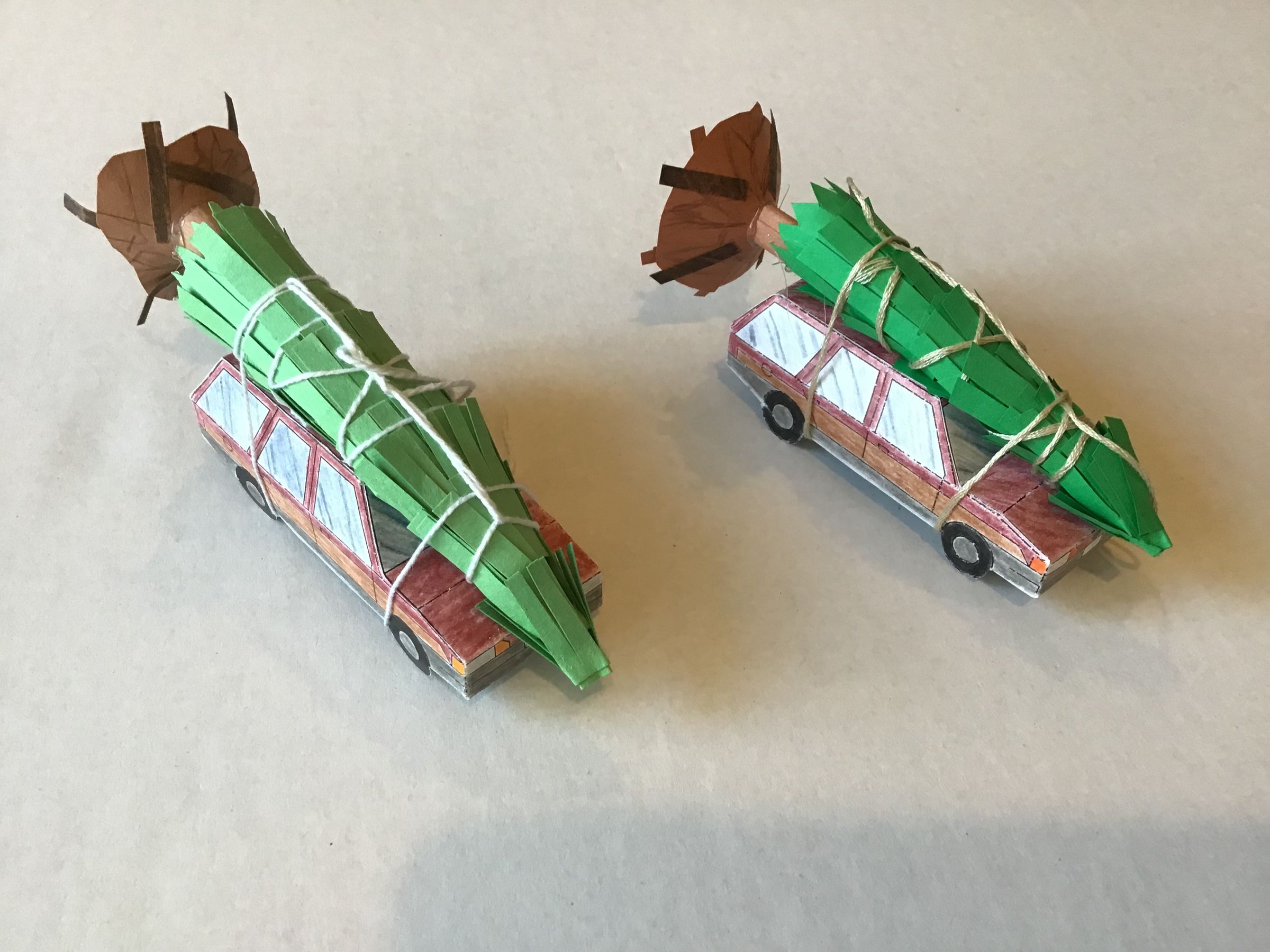 Christmas Vacation Papercraft Station Wagon : 22 Steps (with Pictures ...