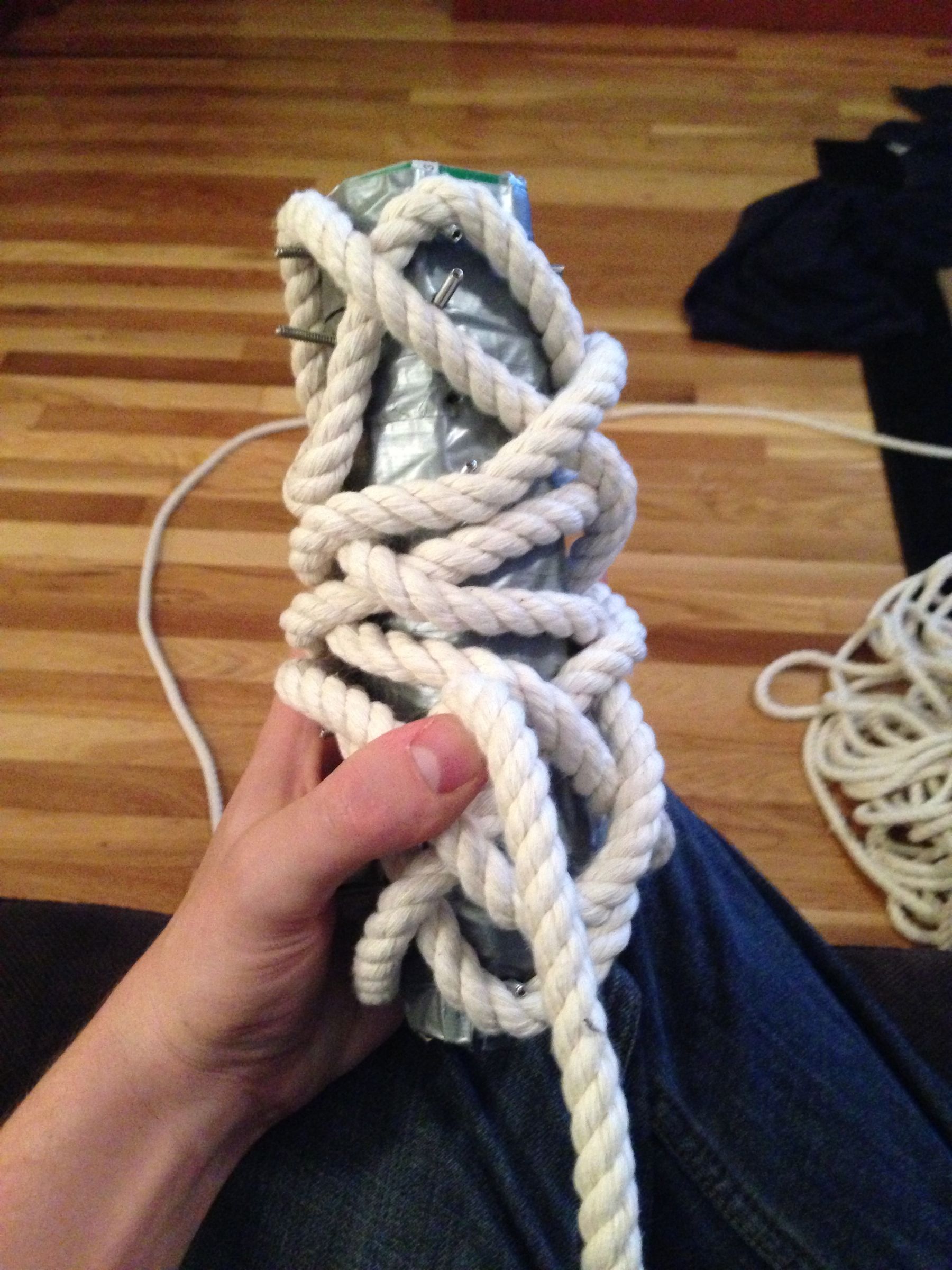 How to Make a Woven Rope Bone Dog Toy : 8 Steps (with Pictures ...