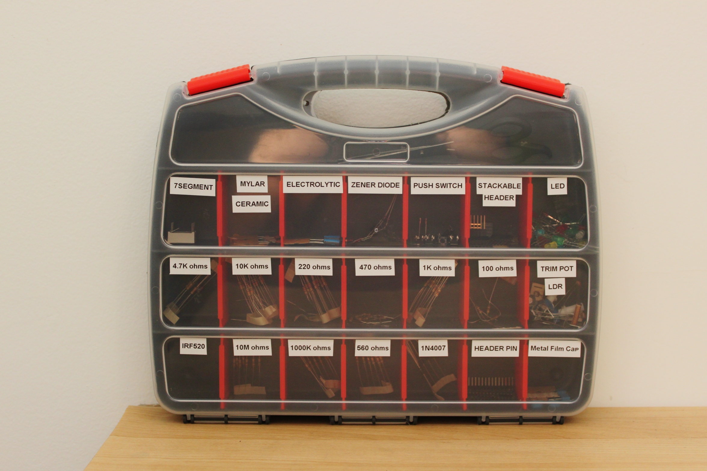 DIY Portable Hobbyist Parts Organizer : 4 Steps - Instructables