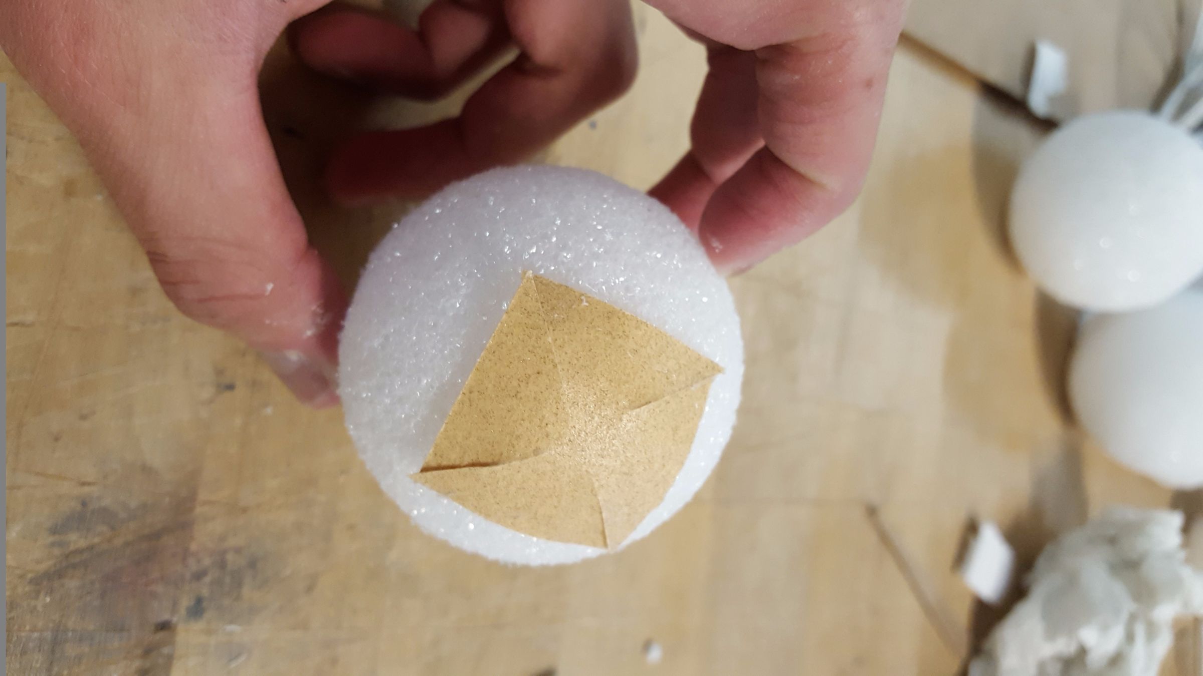 Styrofoam Sphere Prism : 6 Steps (with Pictures) - Instructables