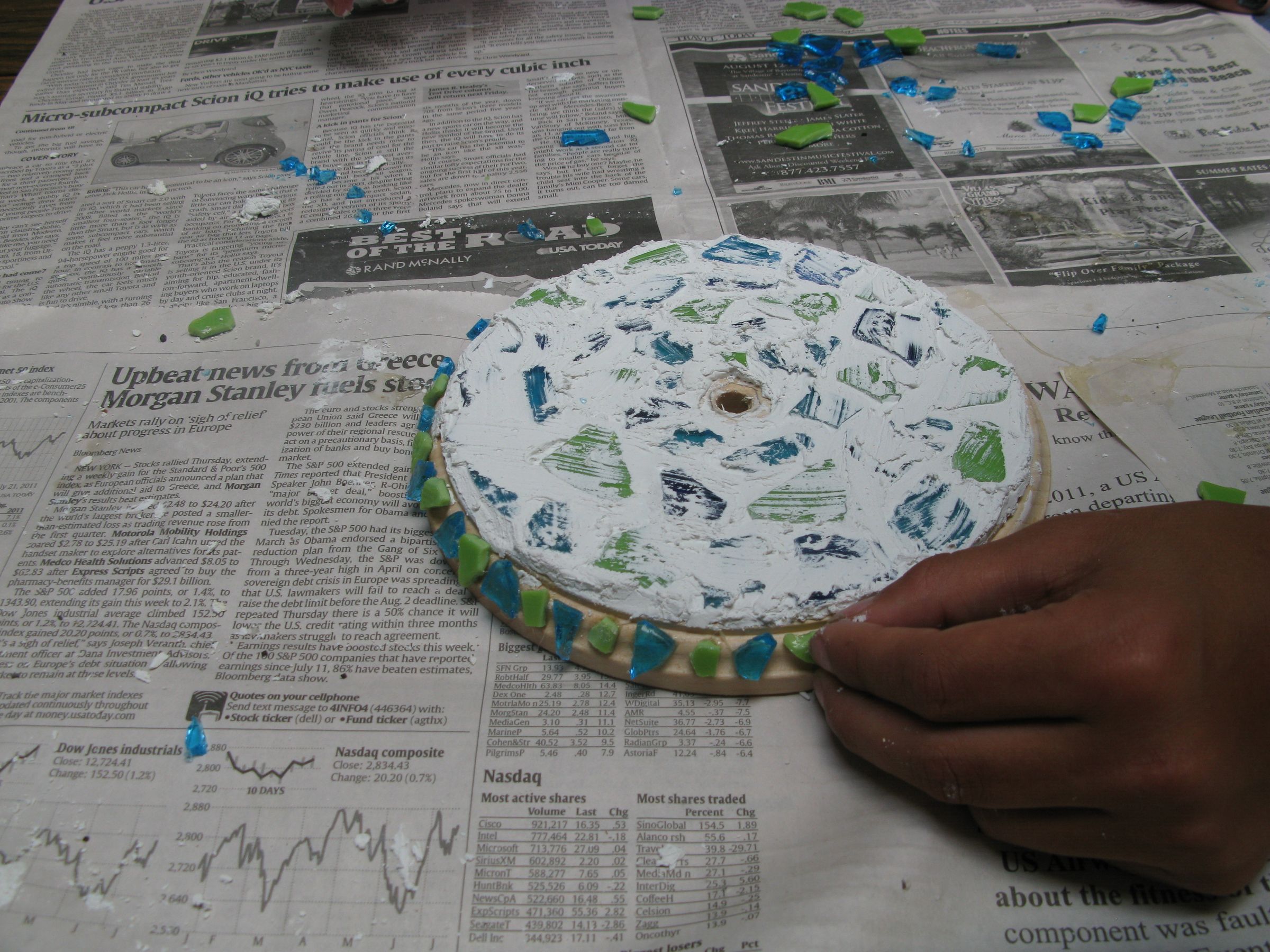 How to Make a Working Mosaic Clock : 13 Steps (with Pictures ...