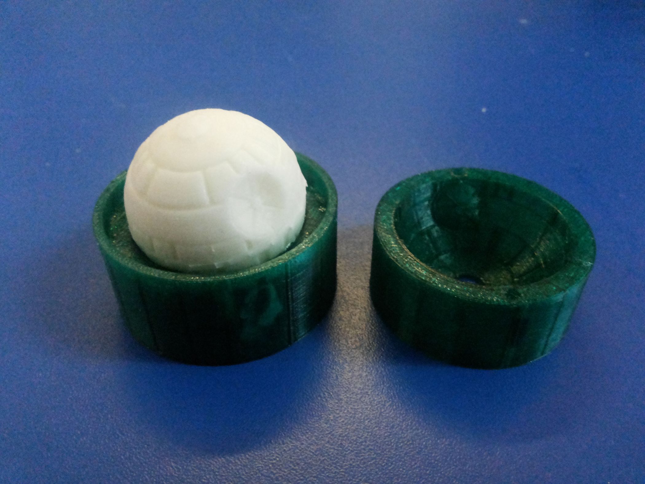 Make Bouncing Deathstars With 3D Printing and Homemade Sugru! : 3 Steps ...