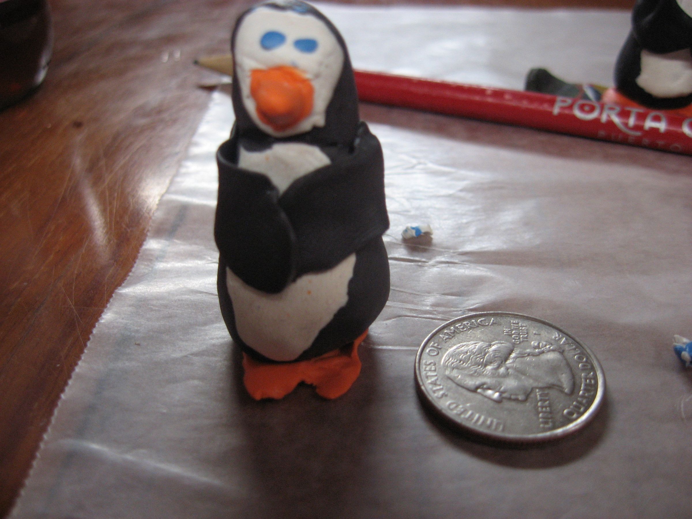 How to Make an Awesome Little Clay Penguin! : 12 Steps - Instructables