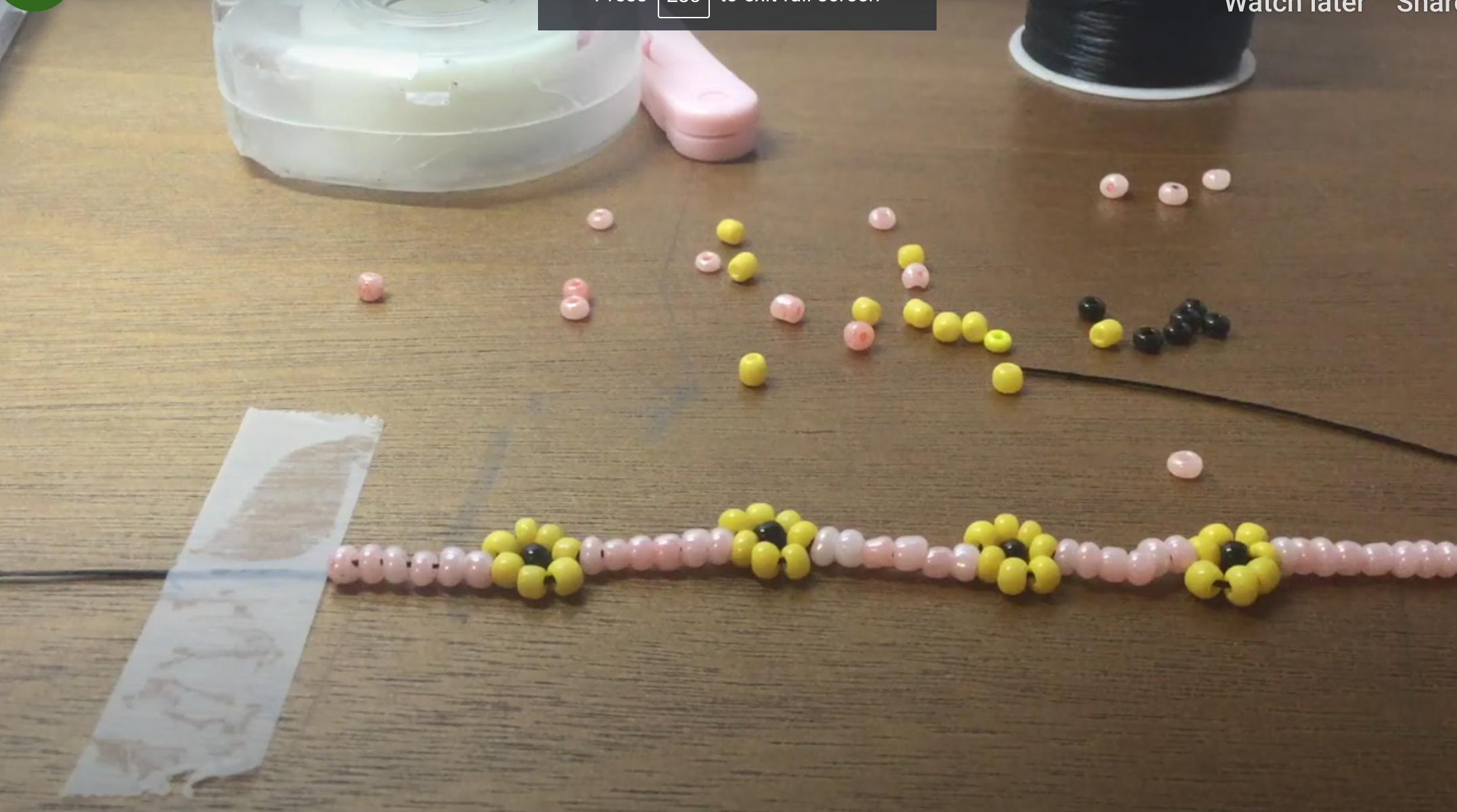 Daisy Spring Themed Bracelet : 3 Steps (with Pictures) - Instructables