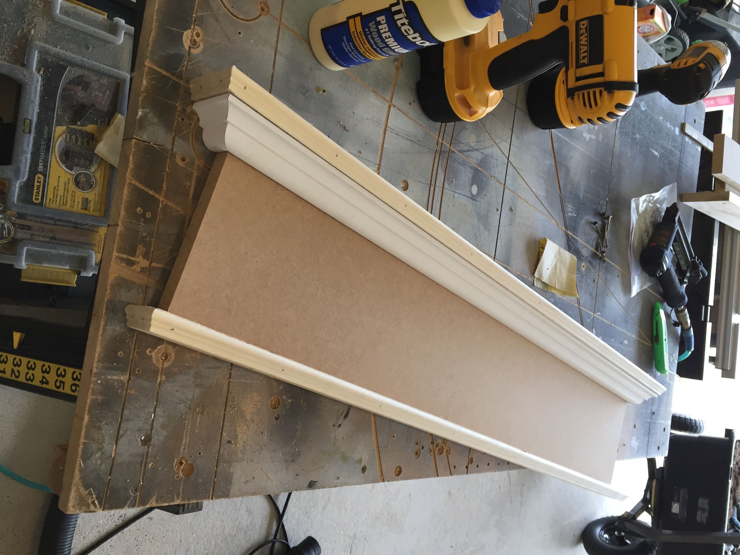 Alcove Update With MDF and Moldings : 10 Steps (with Pictures ...