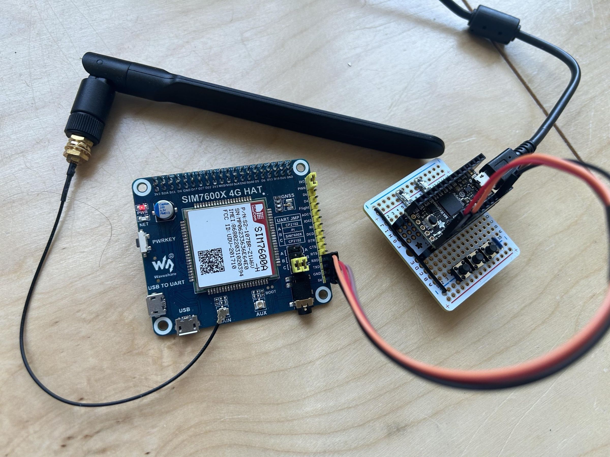 4G Arduino With the Waveshare 7600 : 6 Steps - Instructables