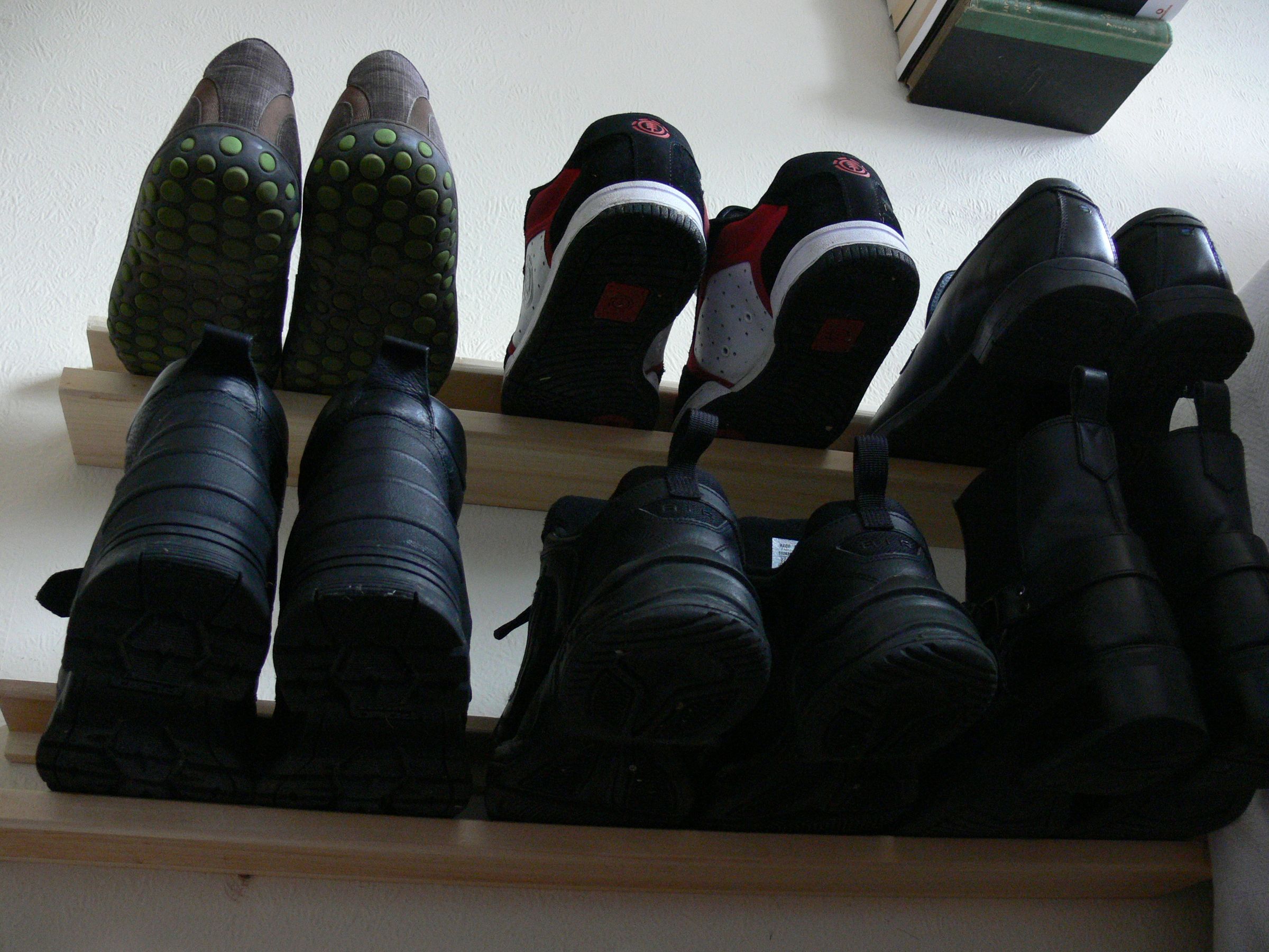 Ikea Hack: STRIPA Shoe Rack : 4 Steps (with Pictures) - Instructables