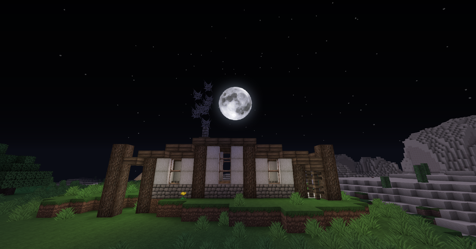 Nice Minecraft Hill House : 4 Steps - Instructables