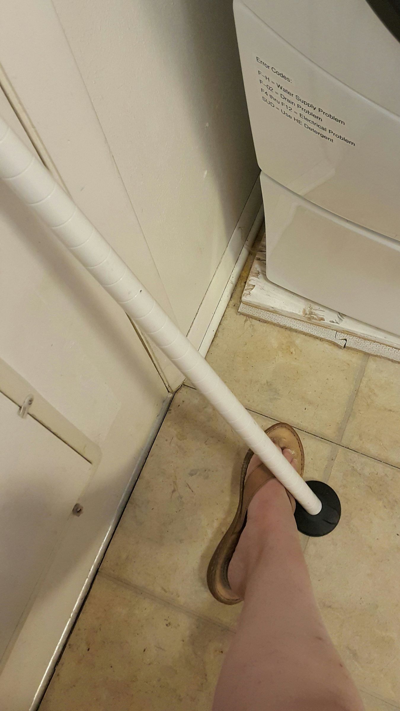 Solid Steel Door Jam (or Brace) for Security : 6 Steps - Instructables