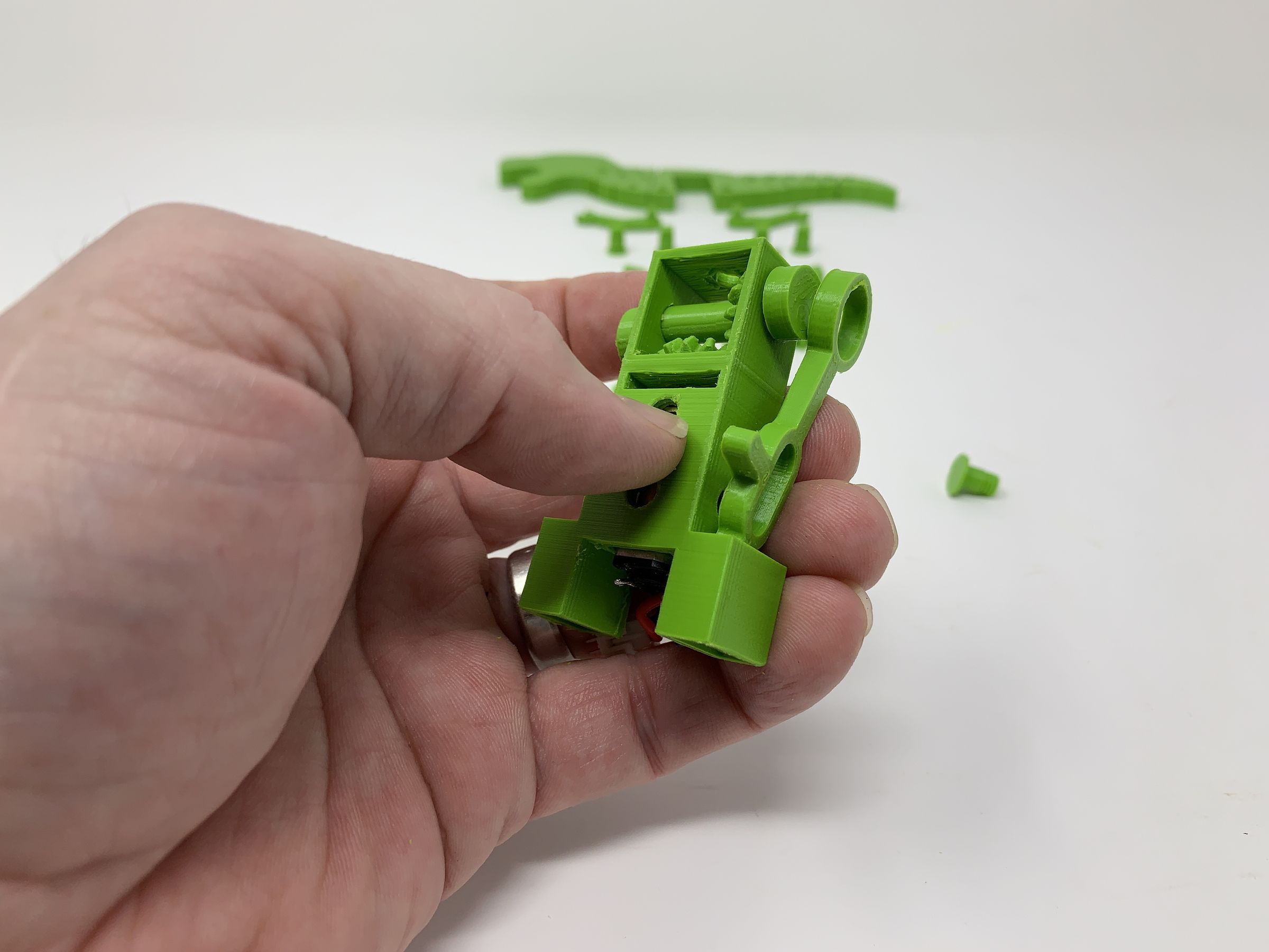 Motorized, Articulated T Rex(ish) Pin Walker : 7 Steps (with Pictures) - Instructables