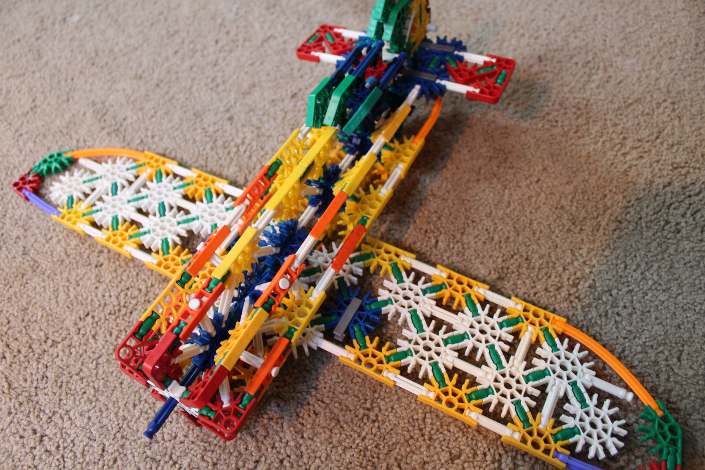 K'nex Gee Bee (Airplane) : 5 Steps - Instructables