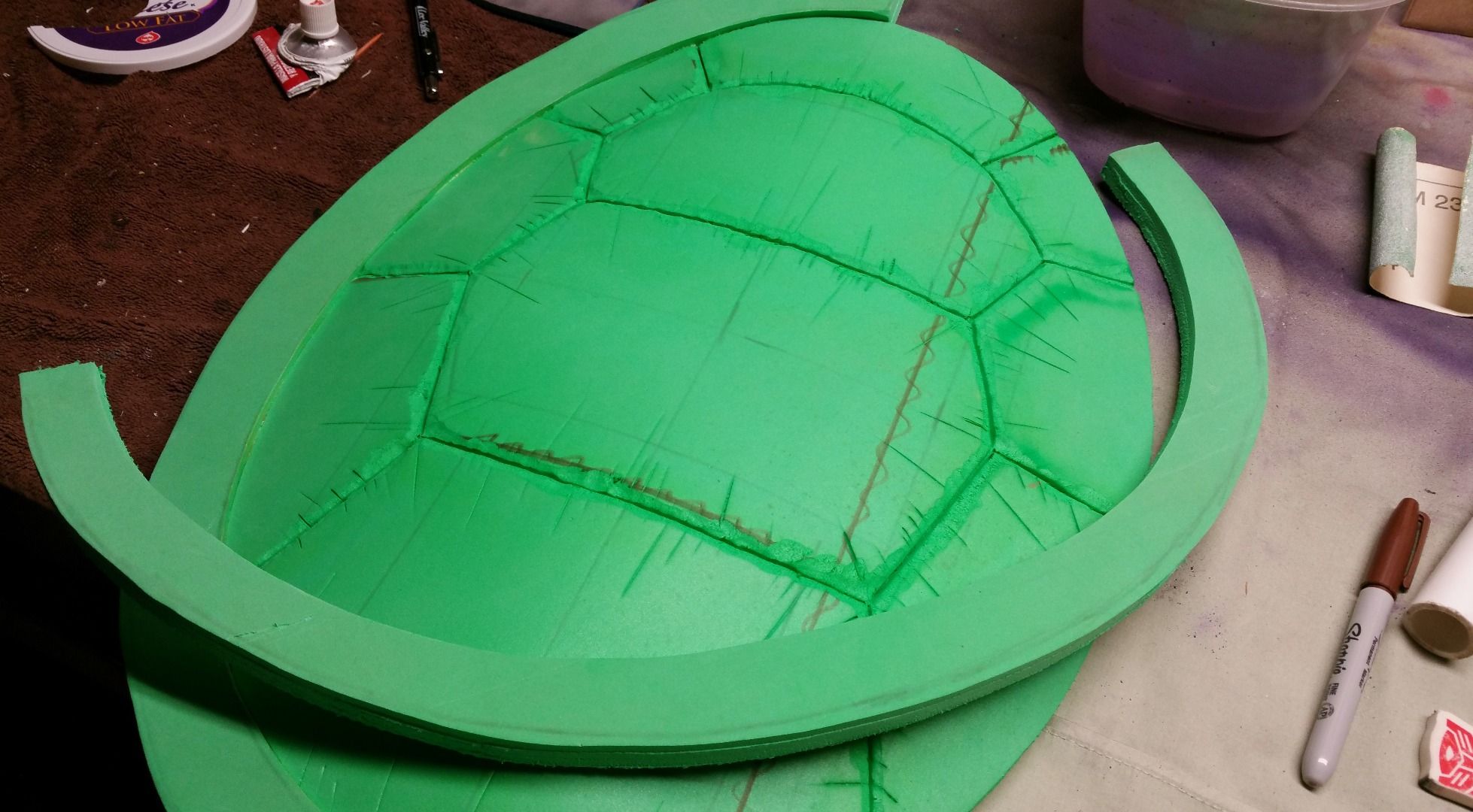 Teenage Mutant Ninja Turtle Costume : 10 Steps (with Pictures ...